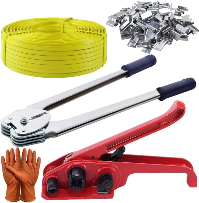 Packaging Banding Strapping Kit Tensioner Tool Sealer, Pallet Strapping ...