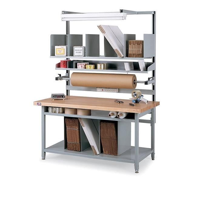 Packaging Bench Overhead Light Frame, Light Gray Frame - Walmart.com