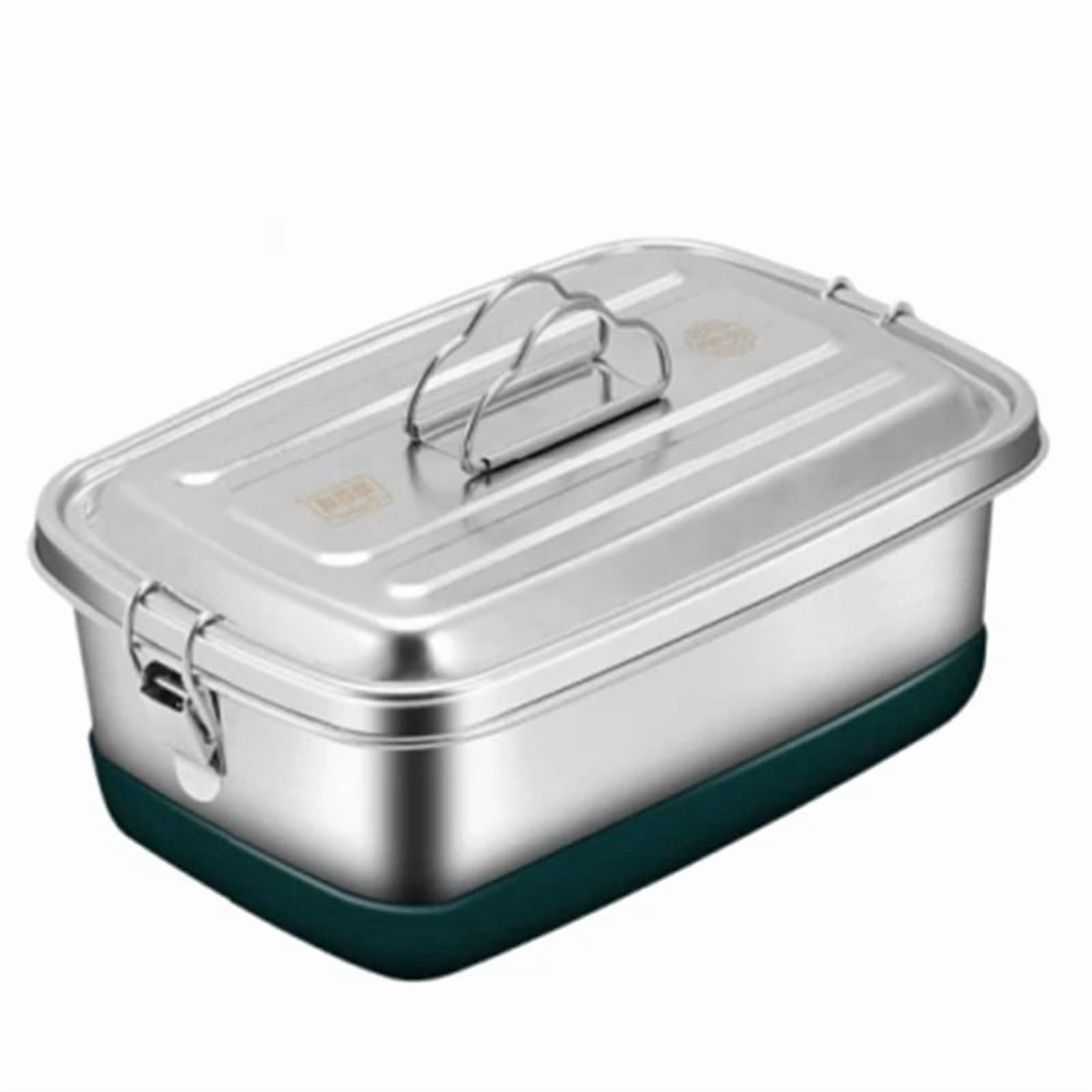 Packed Bento Lunch Box, Camping Lunchbox Food Stainless Steel Airtight ...