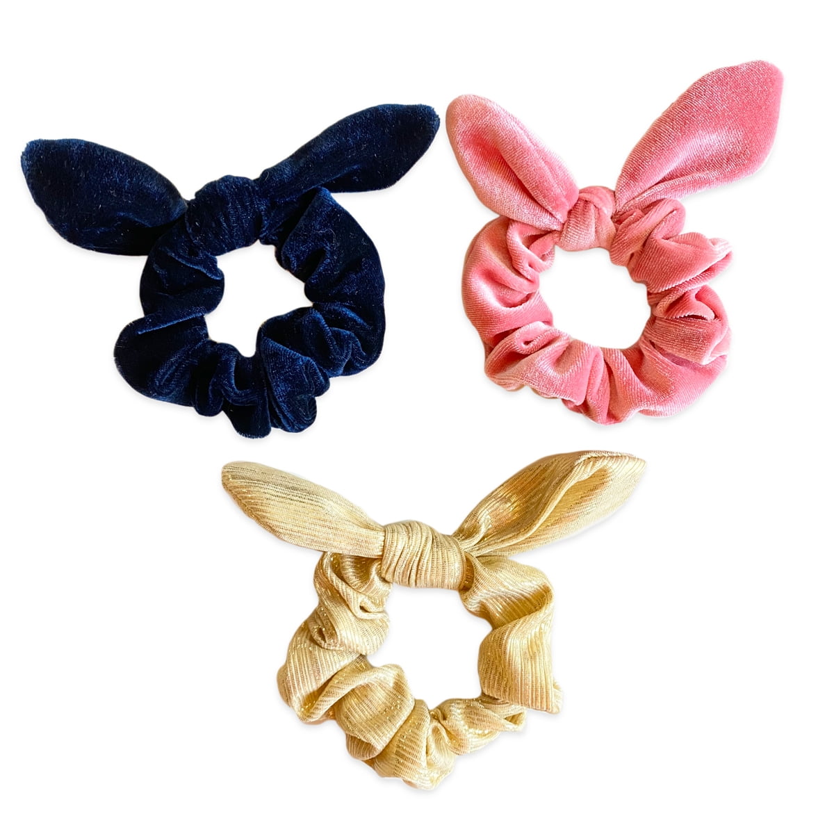 Packed Party 3 Pc. Top Tie Scrunchie Set - Walmart.com