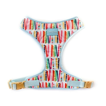 The Dodo Step-in Style Pet Harness, Blue Dodo Print, Small - Walmart.com