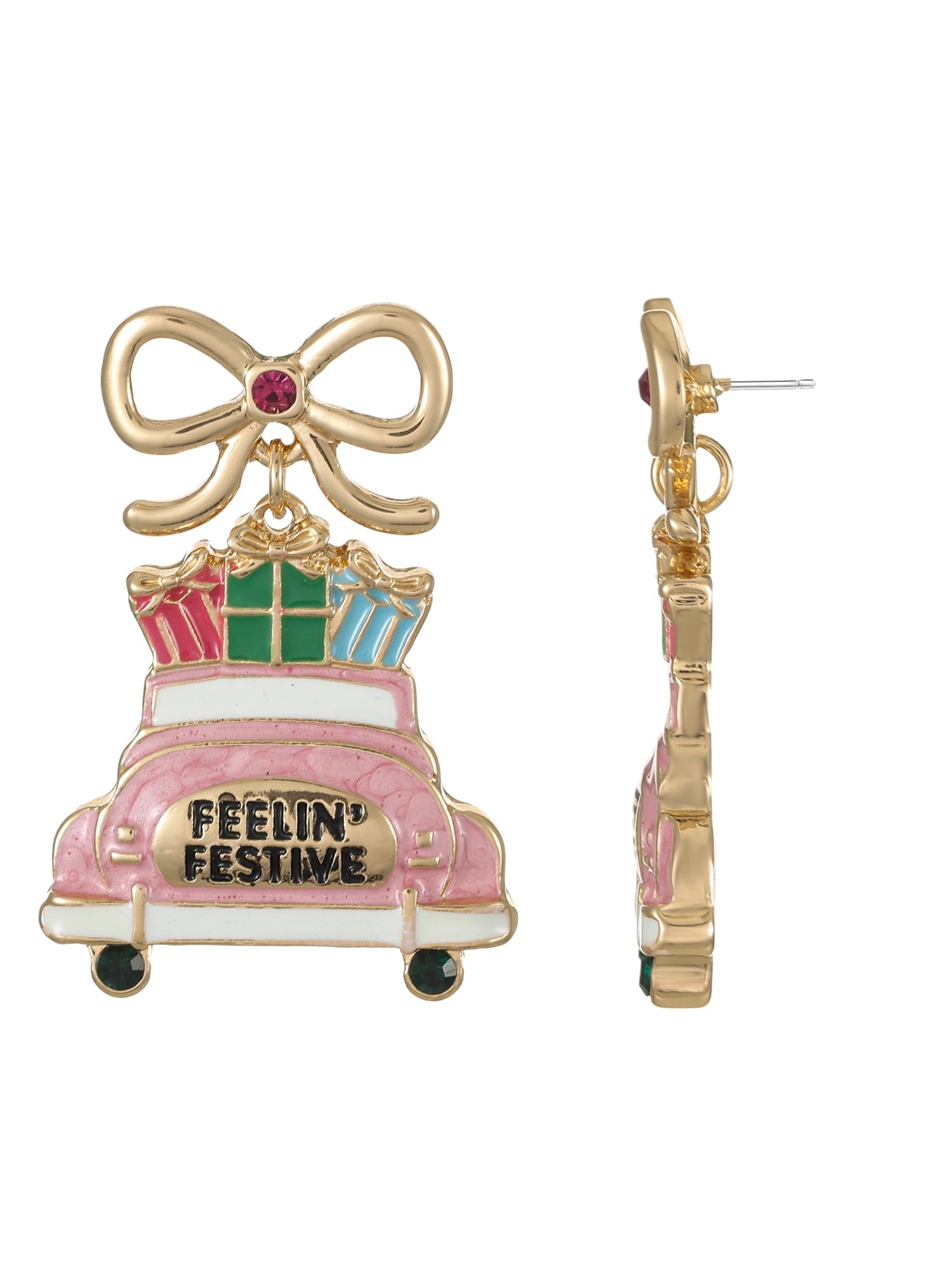 Packed Party Feeling Festive Car Earrings - Walmart.com