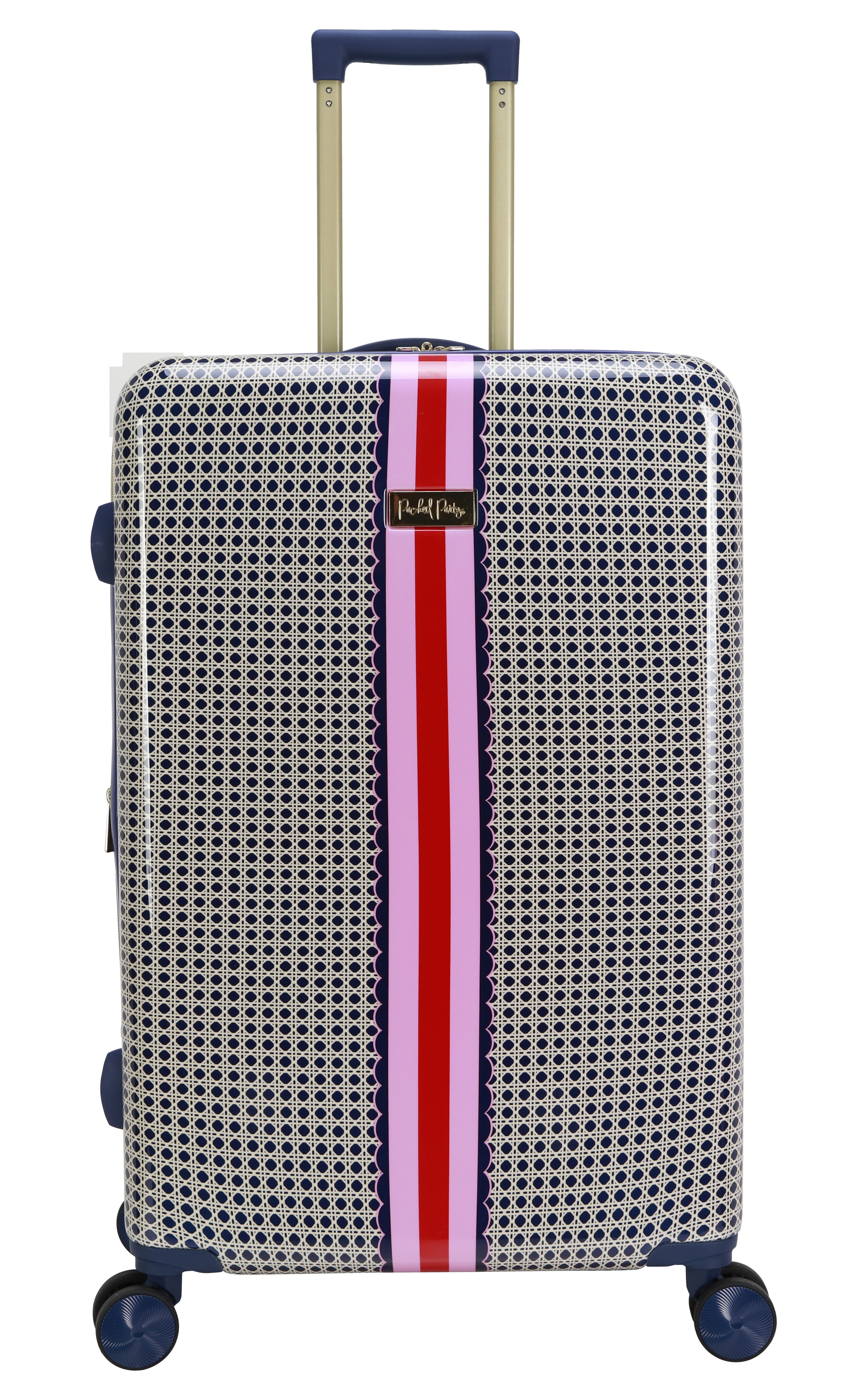 Packed Party "JET SET" 25 Inch Checked ABS Hardsided Luggage, Jet Set ...
