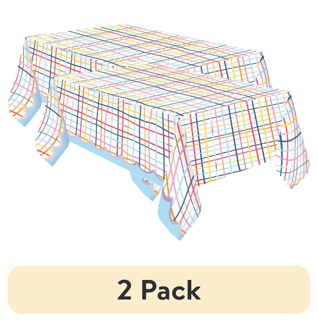 (2 pack) Packed Party 'People Covered In Fun' 84" x 54" Reversible ...