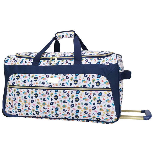 Packed Party Stay Wild Roller Duffel, Cheetah print - Walmart.com