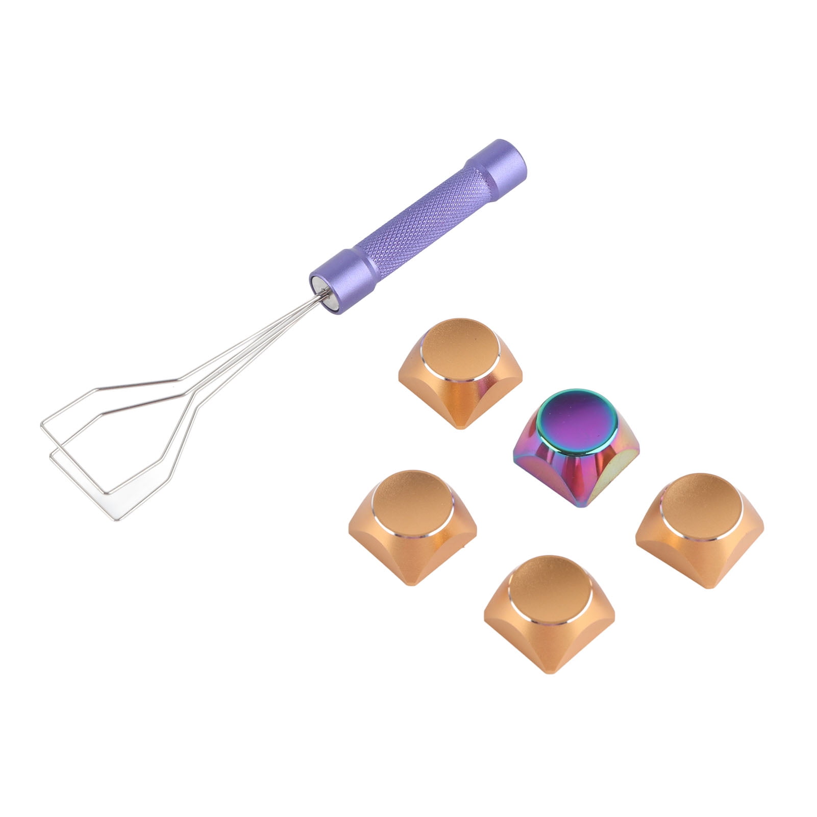 Packed metal keycaps, special touch, color plating, exquisite texture ...