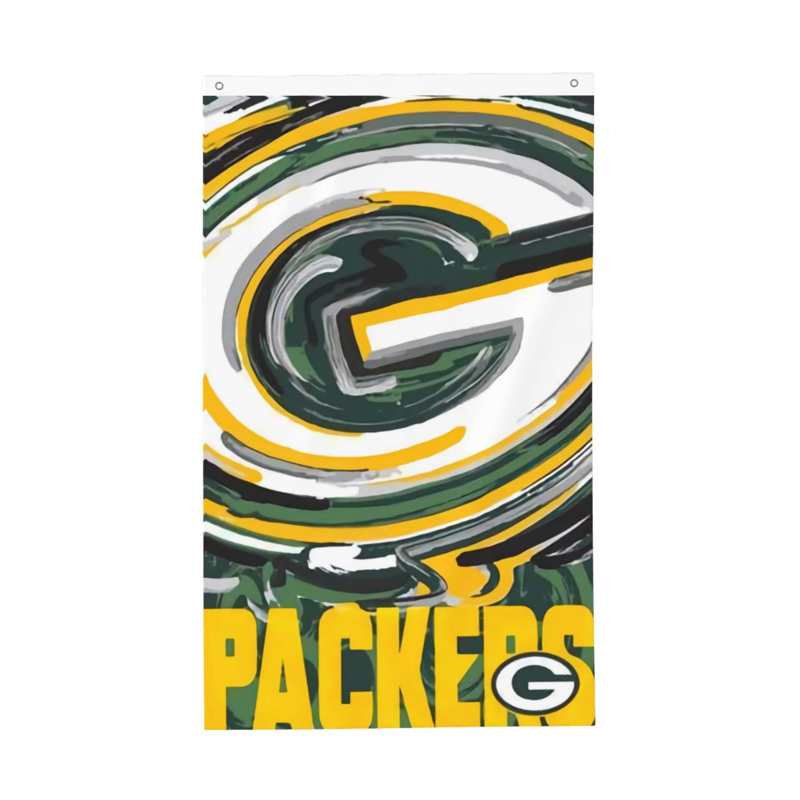 Packers Football Team Double Sided Support Flag 3x5ft Flag ...