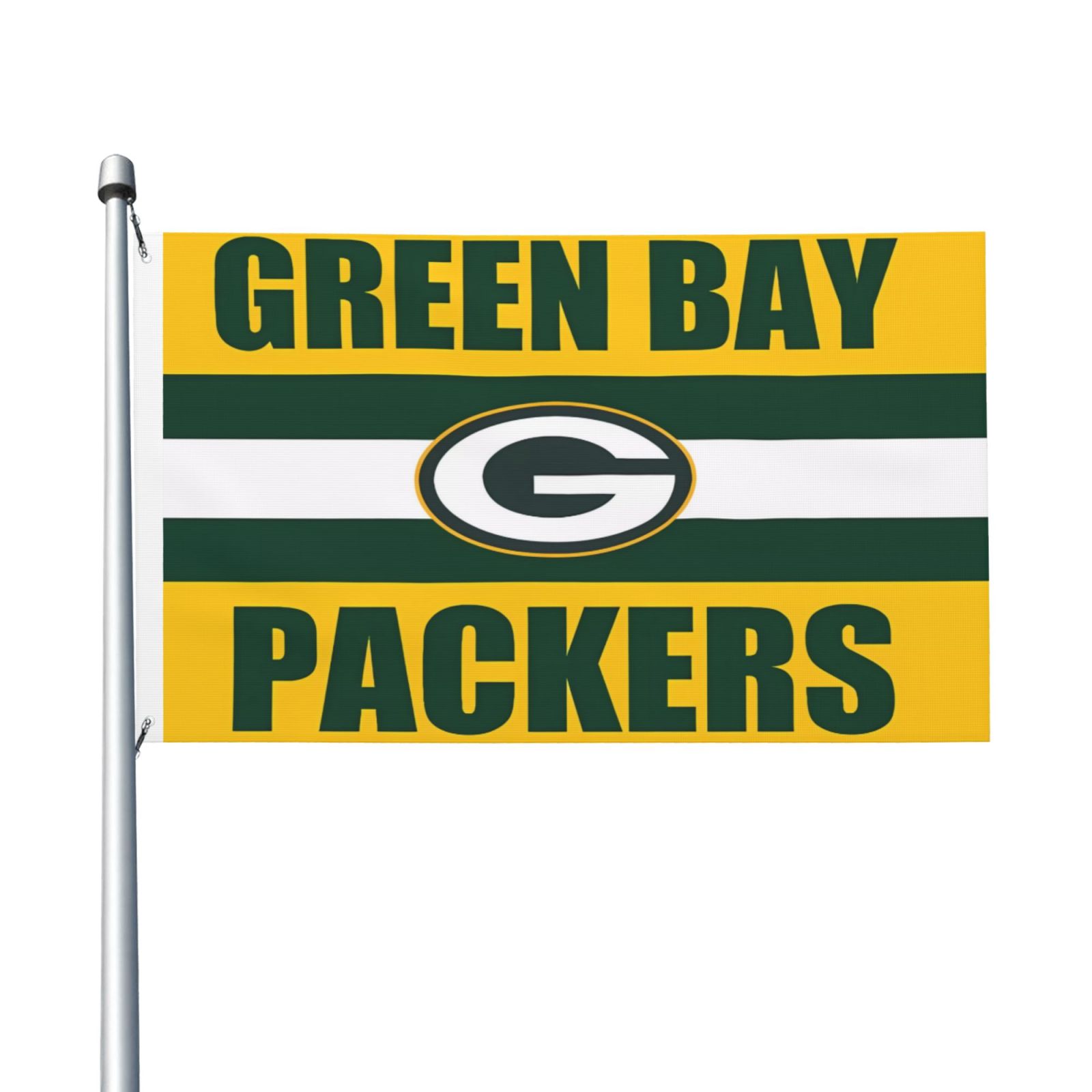 Packers Football Team Double Sided Support Flag, Outdoor Decorative ...