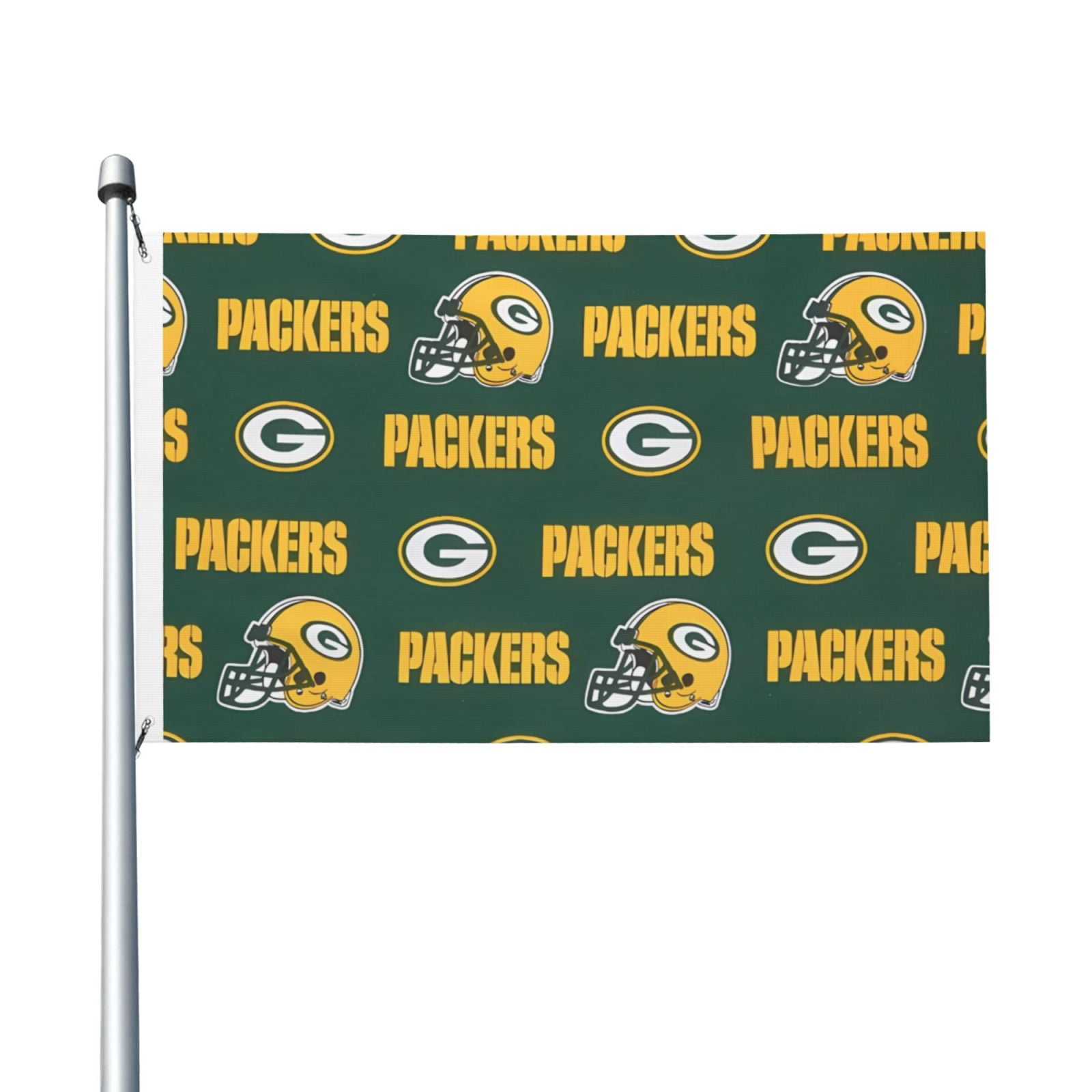 Packers Football Team Double Sided Support Flag, Outdoor Decorative ...