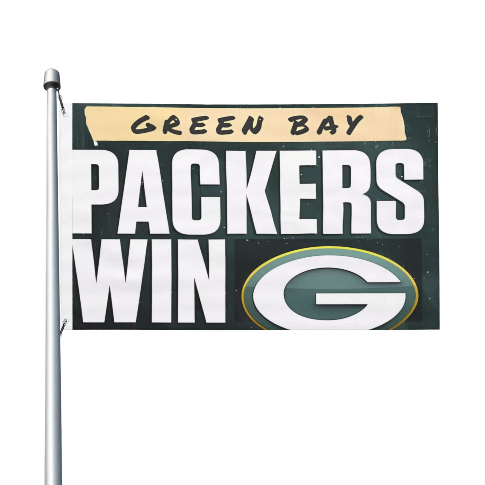 Packers Football Team Double Sided Support Flag, Outdoor Decorative ...