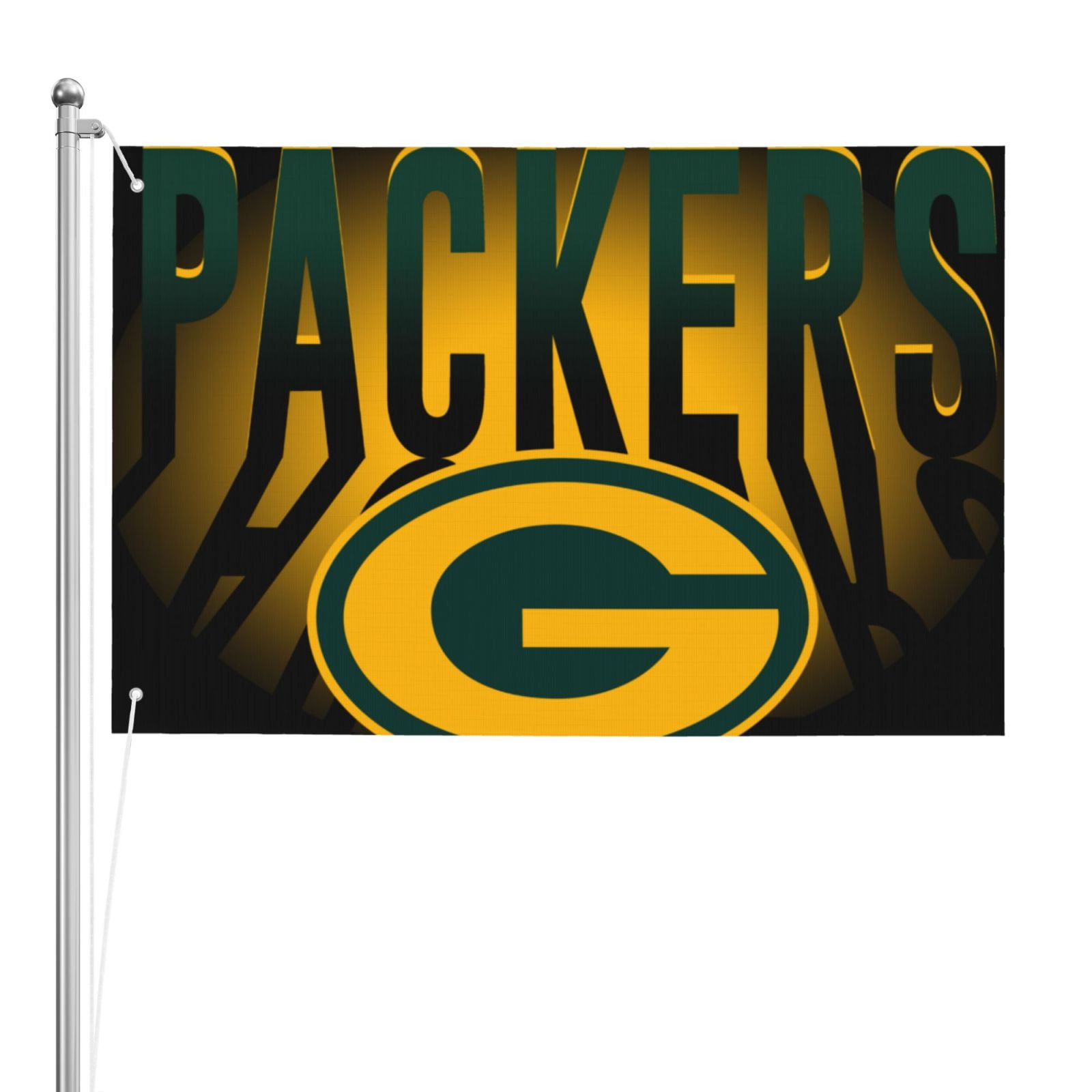 Packers Three Layer personalized Double Sided Flag Football Fans ...