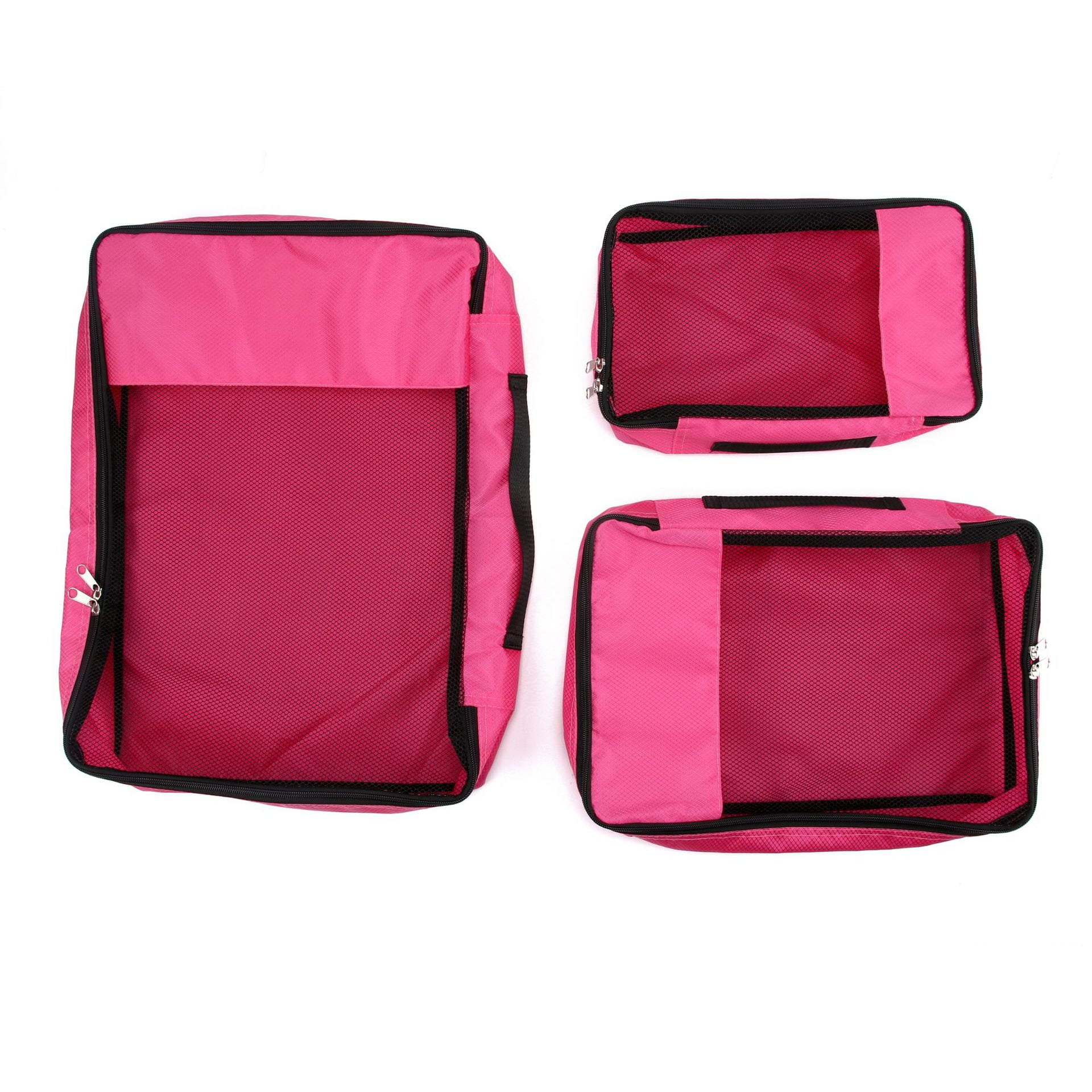 Packing Cube Travel Luggage Organizer Suitcase Bag Clothes Shoes