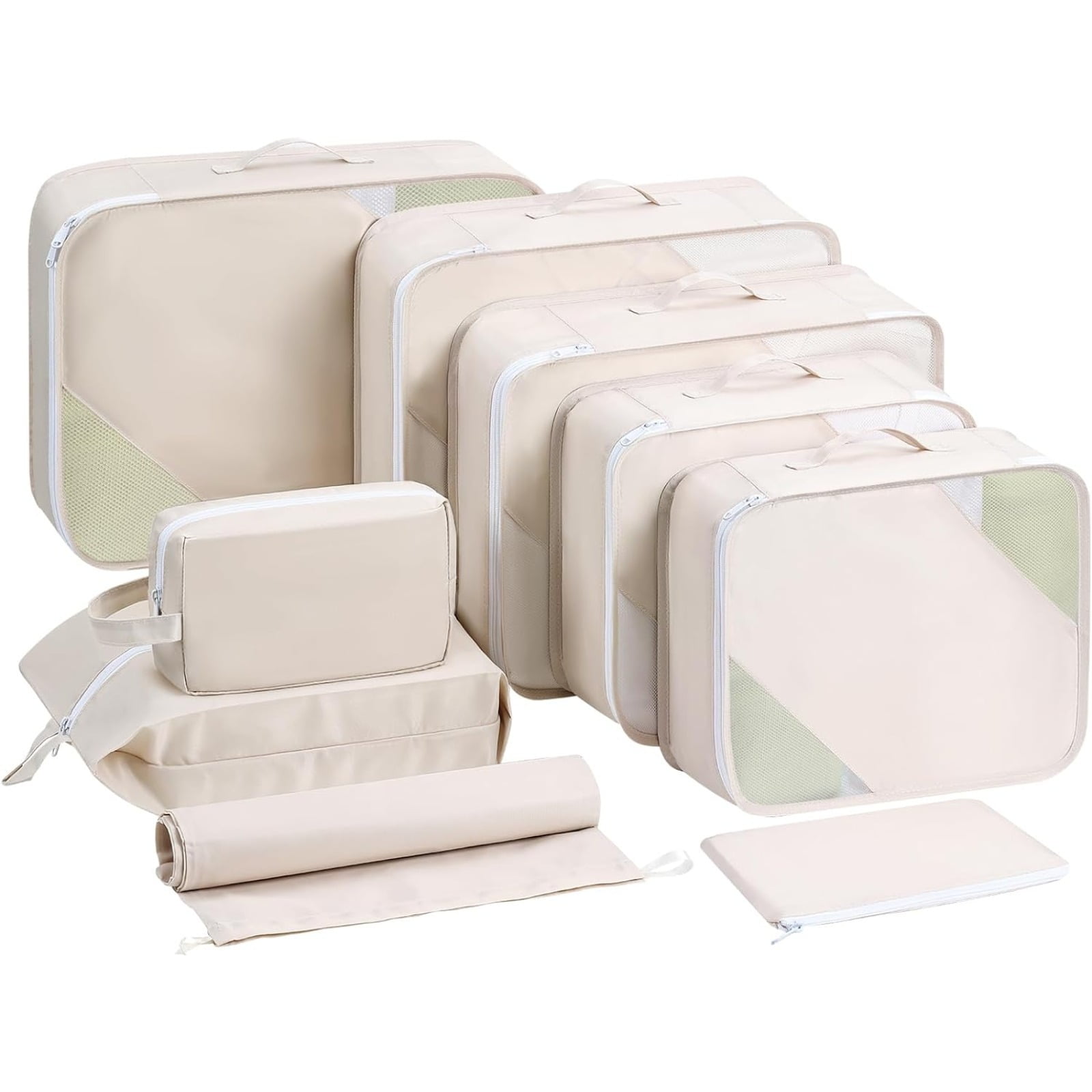 Packing Cubes 9 Set, Travel Organizer Bags for Luggage Lightweight ...