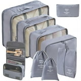 Cshidworld Packing Cubes 9 Set, Travel Organizers for Clothes Shoes ...