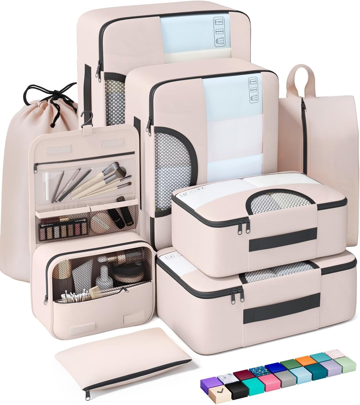 Packing Cubes Beige - Walmart.com