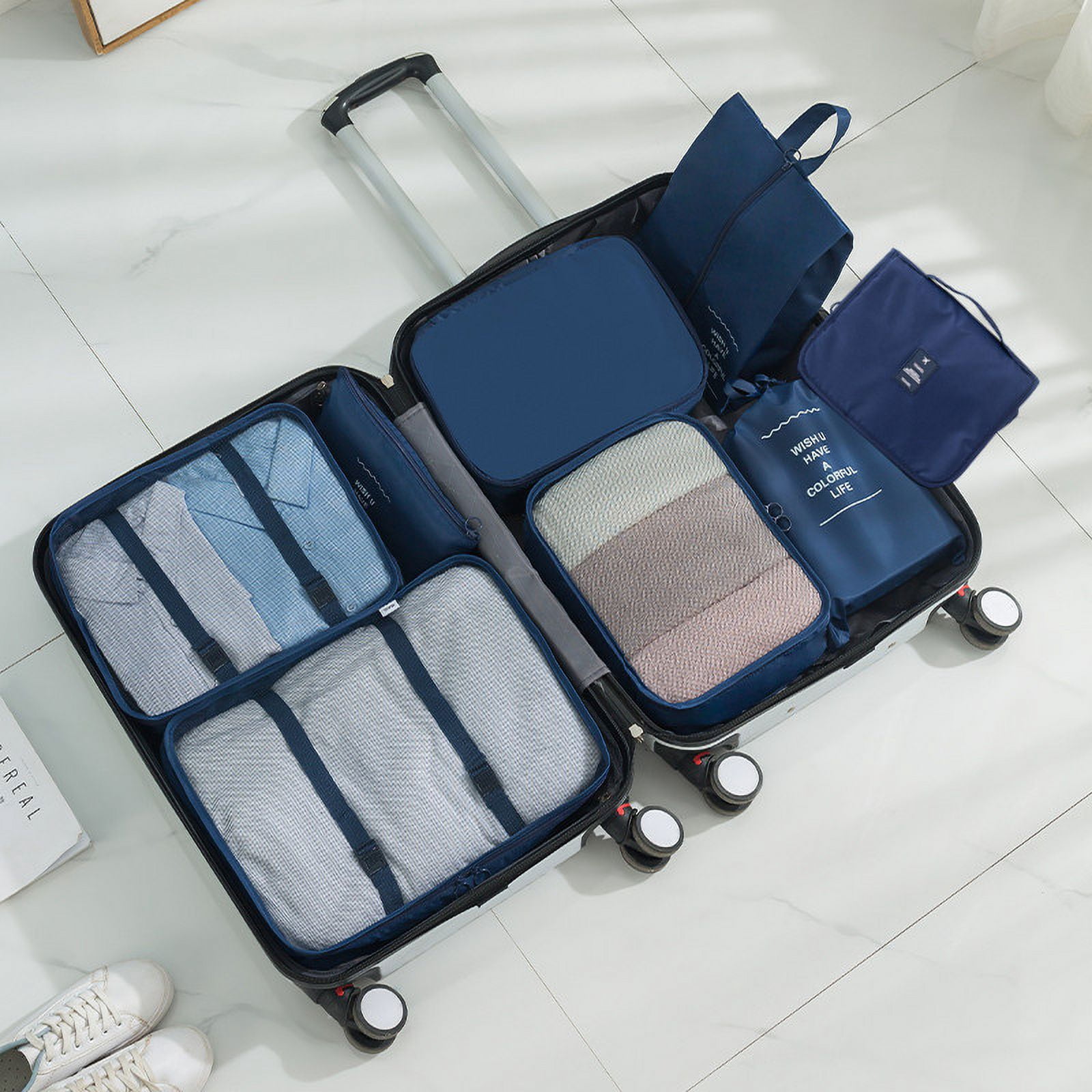 Packing Cubes for Suitcases, 8pcs/set Packing Cubes for Travel ...