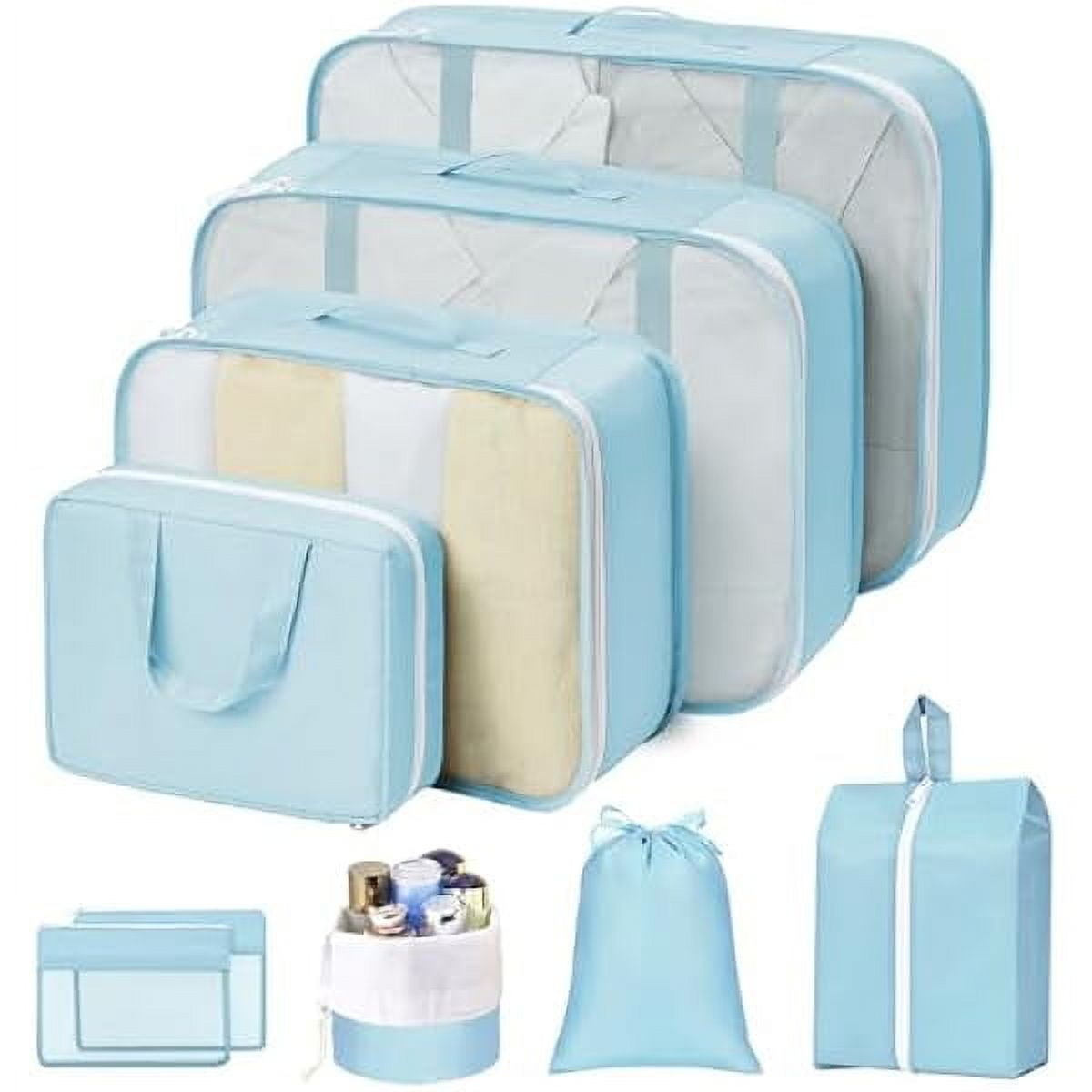 Packing Cubes for Travel, Large Packing Cubes Organizer Bags Set ...