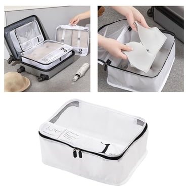 Koovon Packing Cubes for Travel, 8Pcs Travel Cubes Set Foldable ...