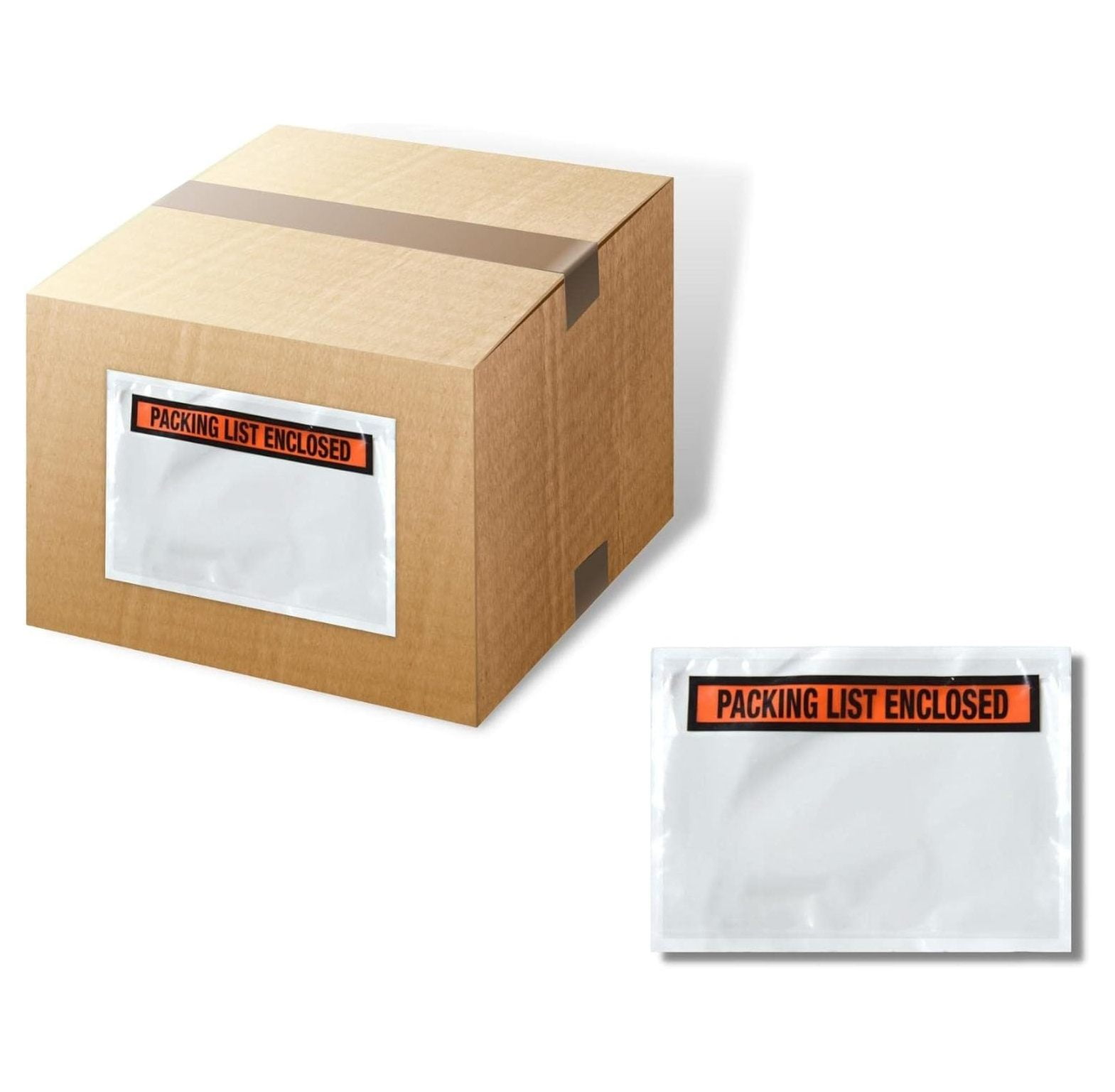 Packing List Enclosed Shipping Envelope 5.5"x10" Panel Face Pouches ...