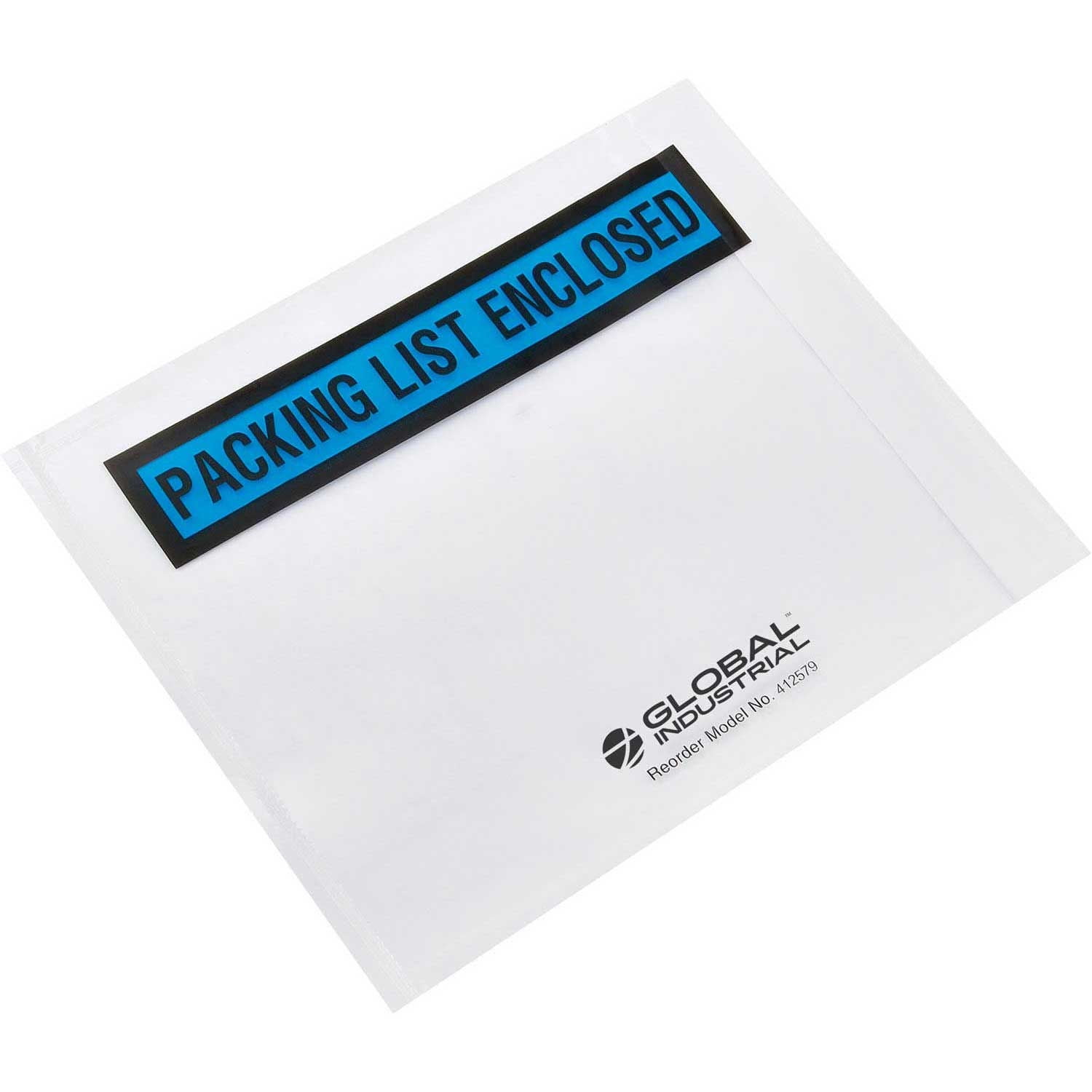 Global Industrial Packing List Envelopes W/Print 4-1/2""L x 5-1/2""W ...