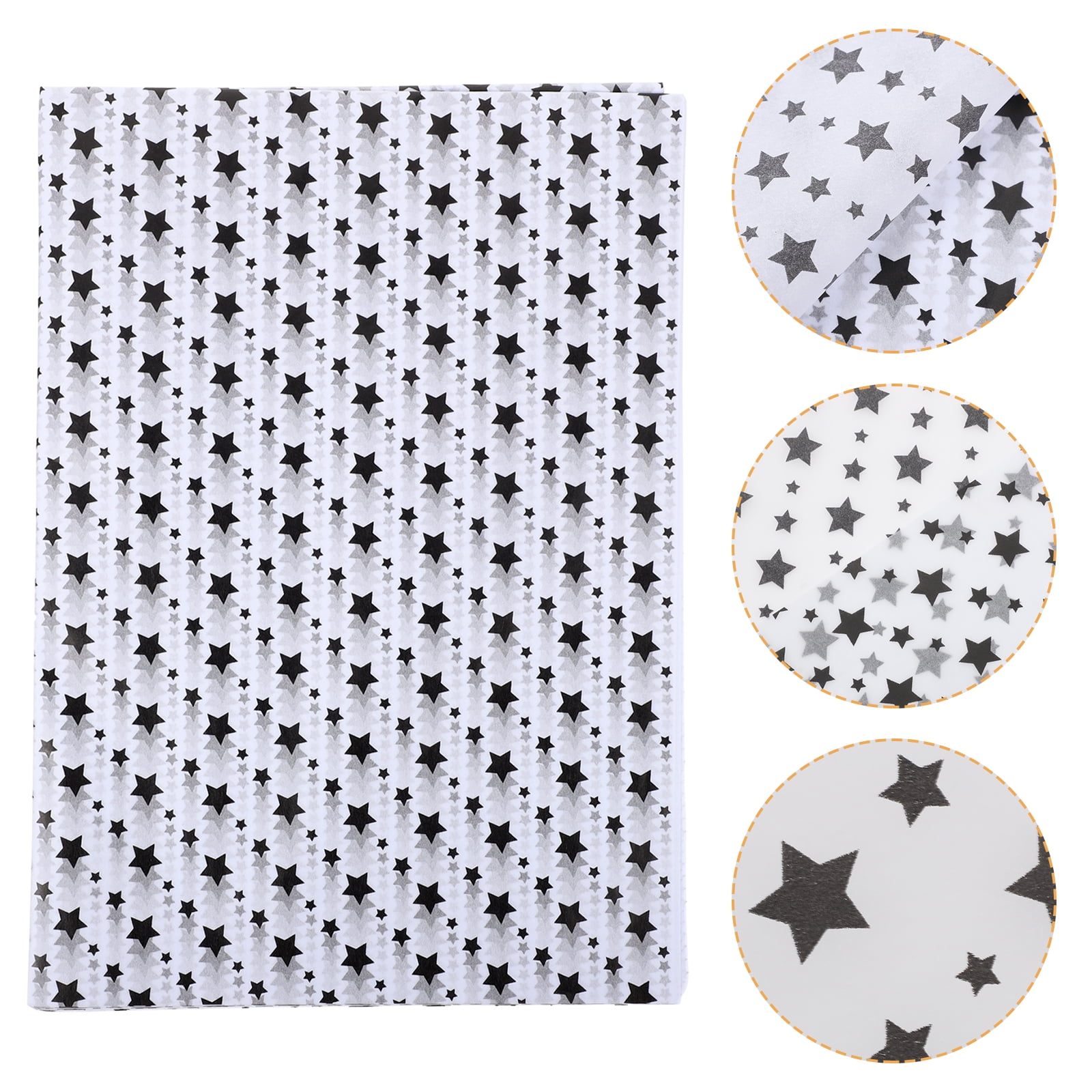 Black Tissue Paper for Wrapping Use 20 Sheets Tissue Paper Gift ...