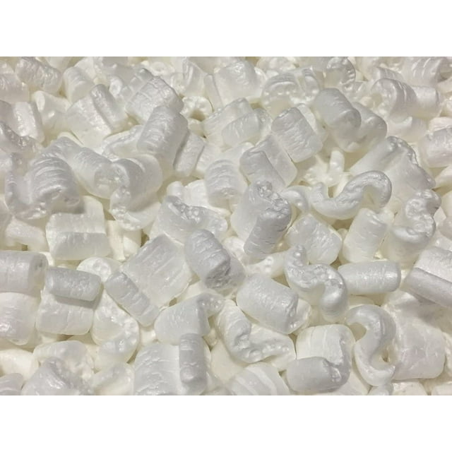 Walmart Anti-Static White Packing Peanuts for Shipping, Moving Supplies ...