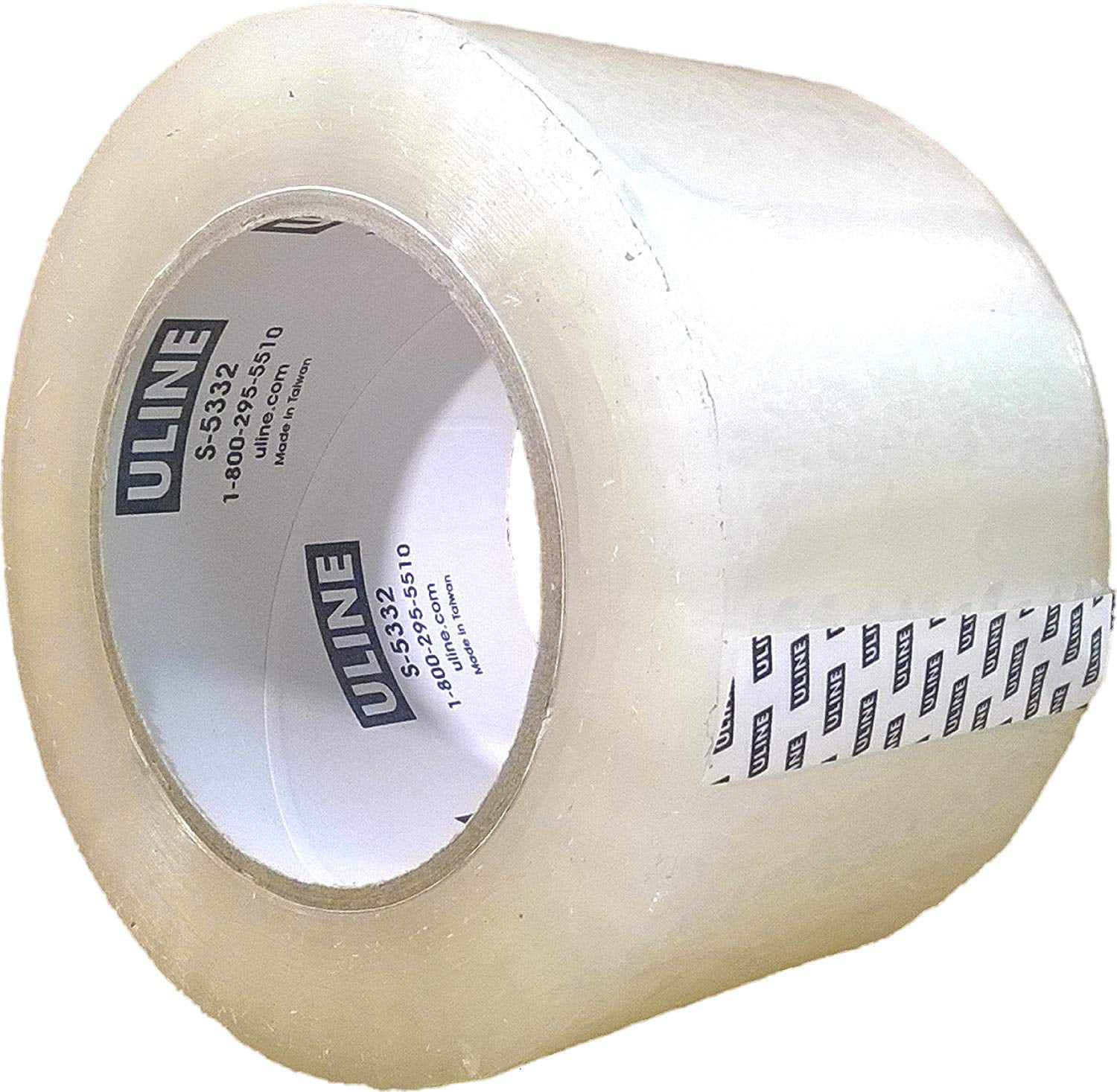 Packing Tape, 3 Inch X 110 Yard 2.6 Mil Crystal Clear Industrial Plus ...