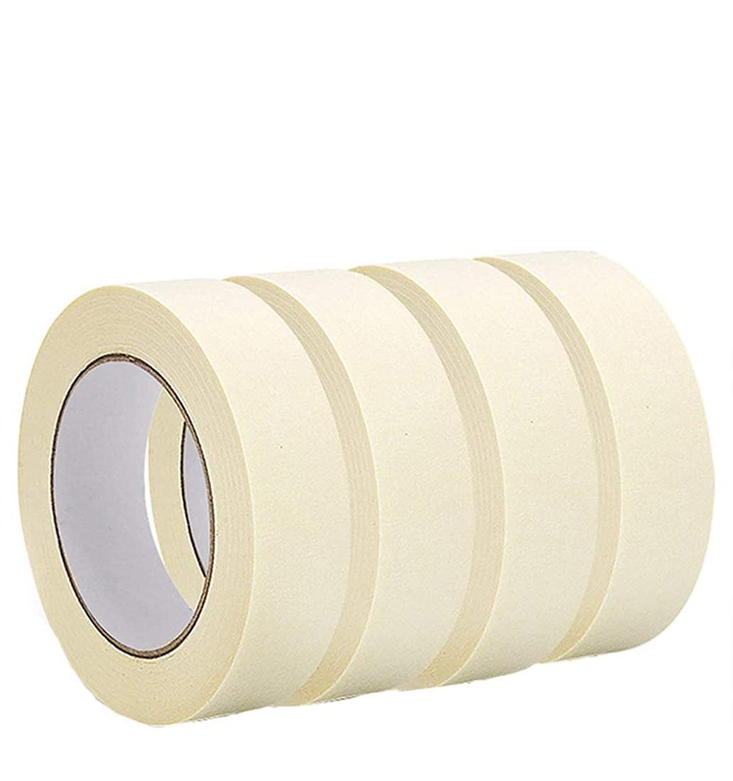 Packing Tape 3 Inches x 60 Yards. 16 Rolls of Ivory Wide Painters Tape ...