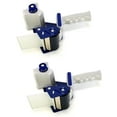 Packing Tape Dispenser Gun (2 Pack), 3 Inch Side Loading, Blue and Gray ...