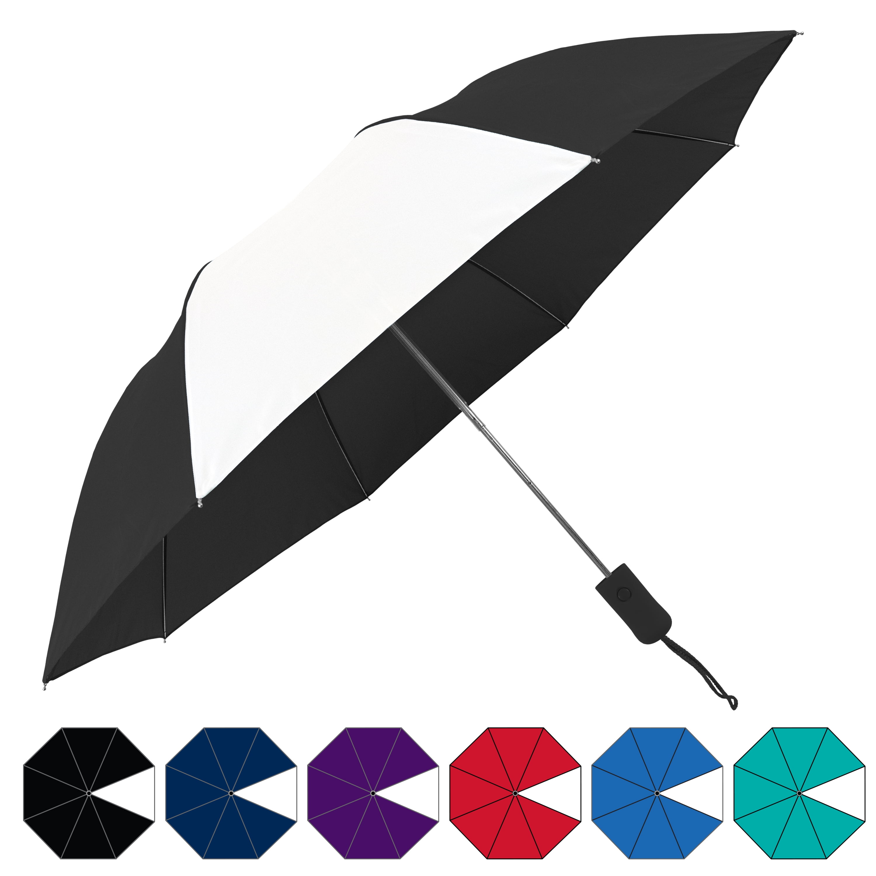 The Packman 42 inch Automatic Open Compact Windproof Lightweight Travel ...