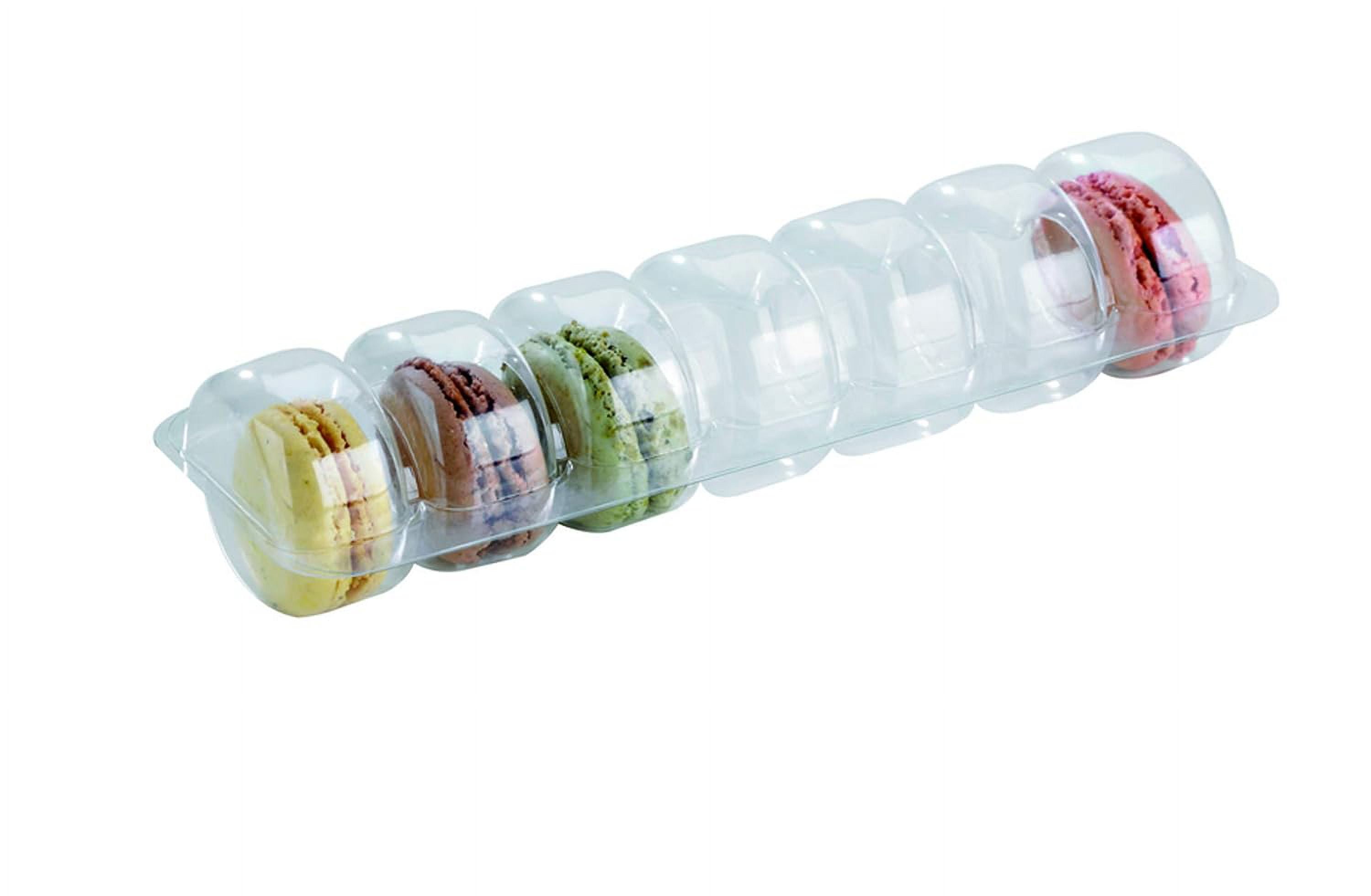 PacknWood 210MACINS7 -Clear Plastic Macaron - macaroon clear boxes ...