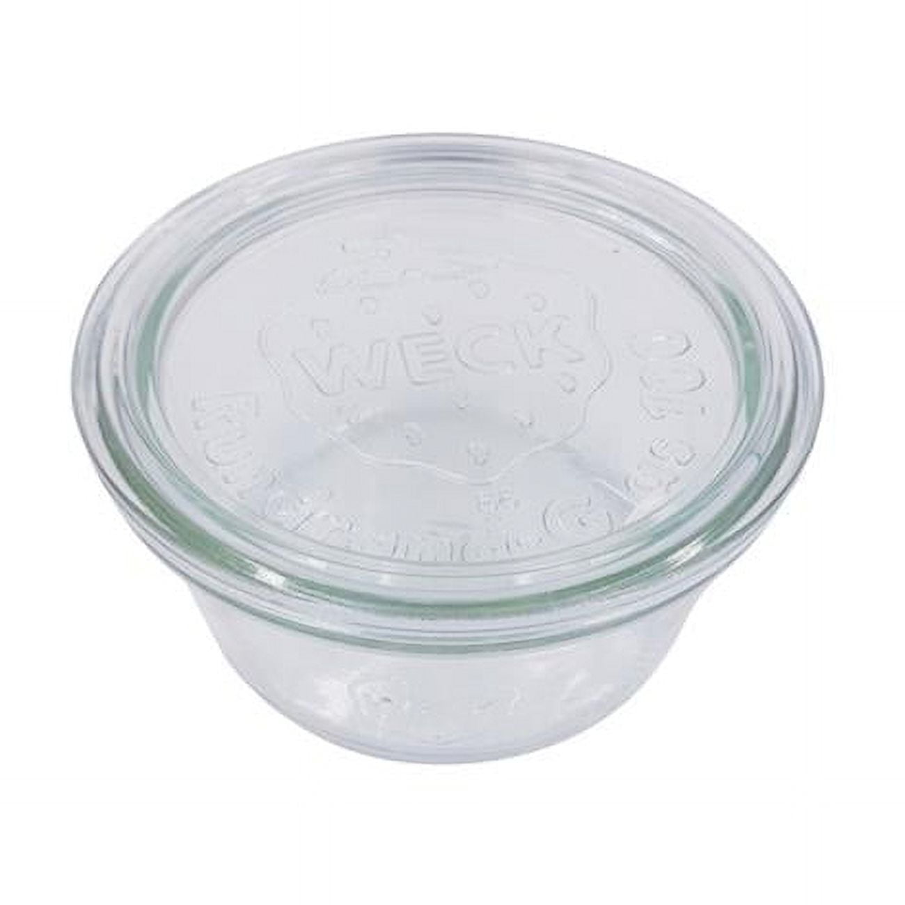 Packnwood 3.93 Dia. x 2.28 in. 9.8 oz Bokocook Reusable Weck Jars with Glass Lid Mold - 6 Piece ...