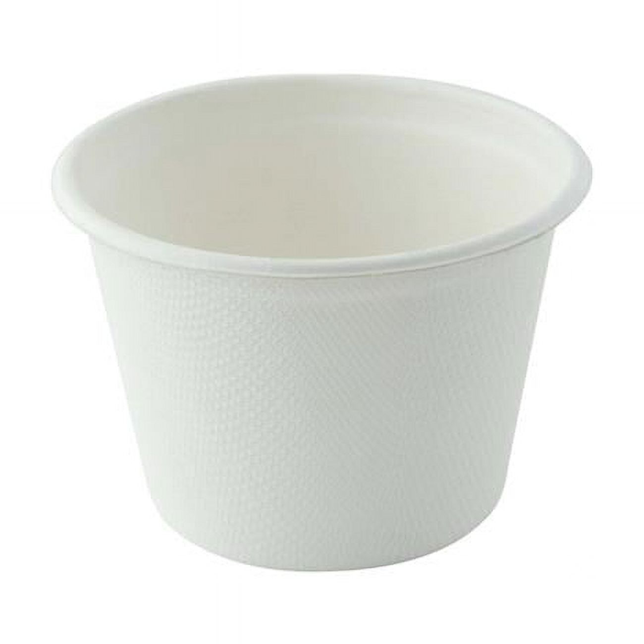 Packnwood 4.7 oz 2.9 in. White Mini Sugarcane Cup with No Added PFAS ...