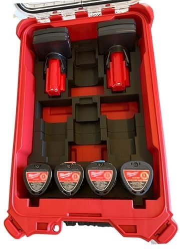 Packout Compact Insert For Milwaukee M12 Batteries CP & XC Compact ...