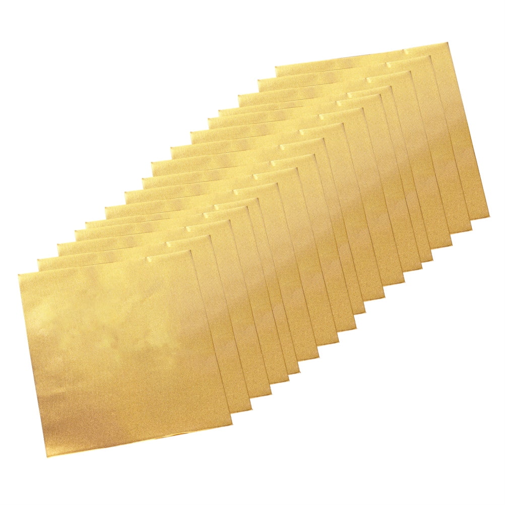 Packpack Niños Gold Aluminum Foil Wrapper Candy Wrapping Paper for ...