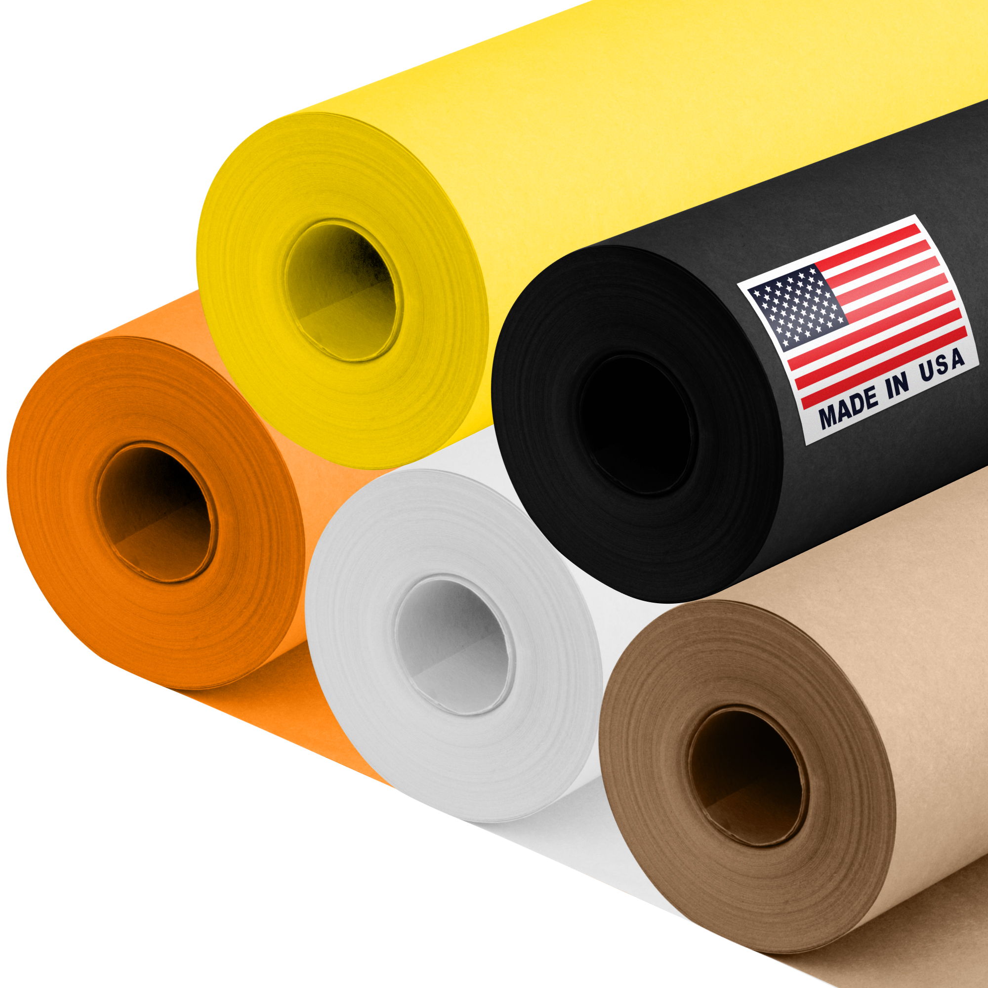 Paclord 12" x 1200" (100 ft) Construction Site-Themed Kraft Paper Set ...