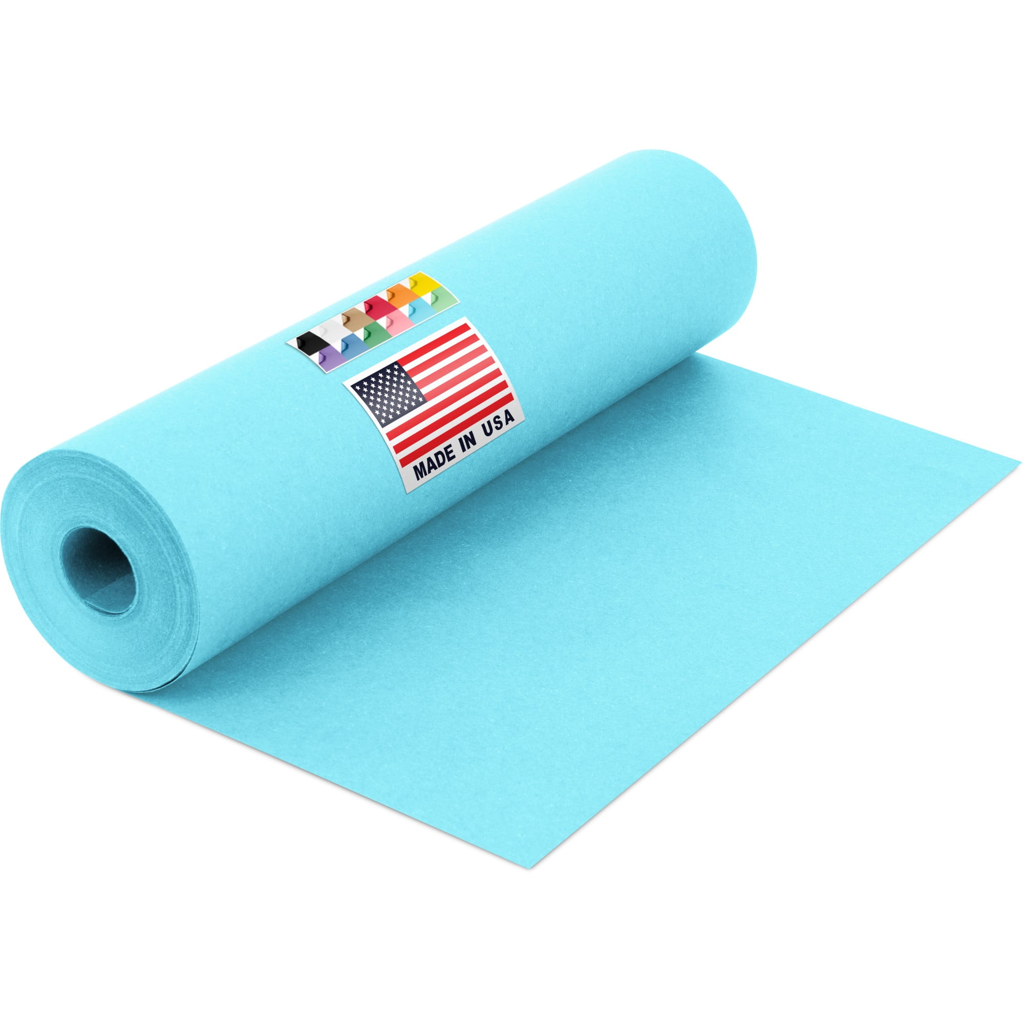 Paclord 12" x 1200" (100 ft) Light Blue Construction Paper Roll, 45 lbs ...