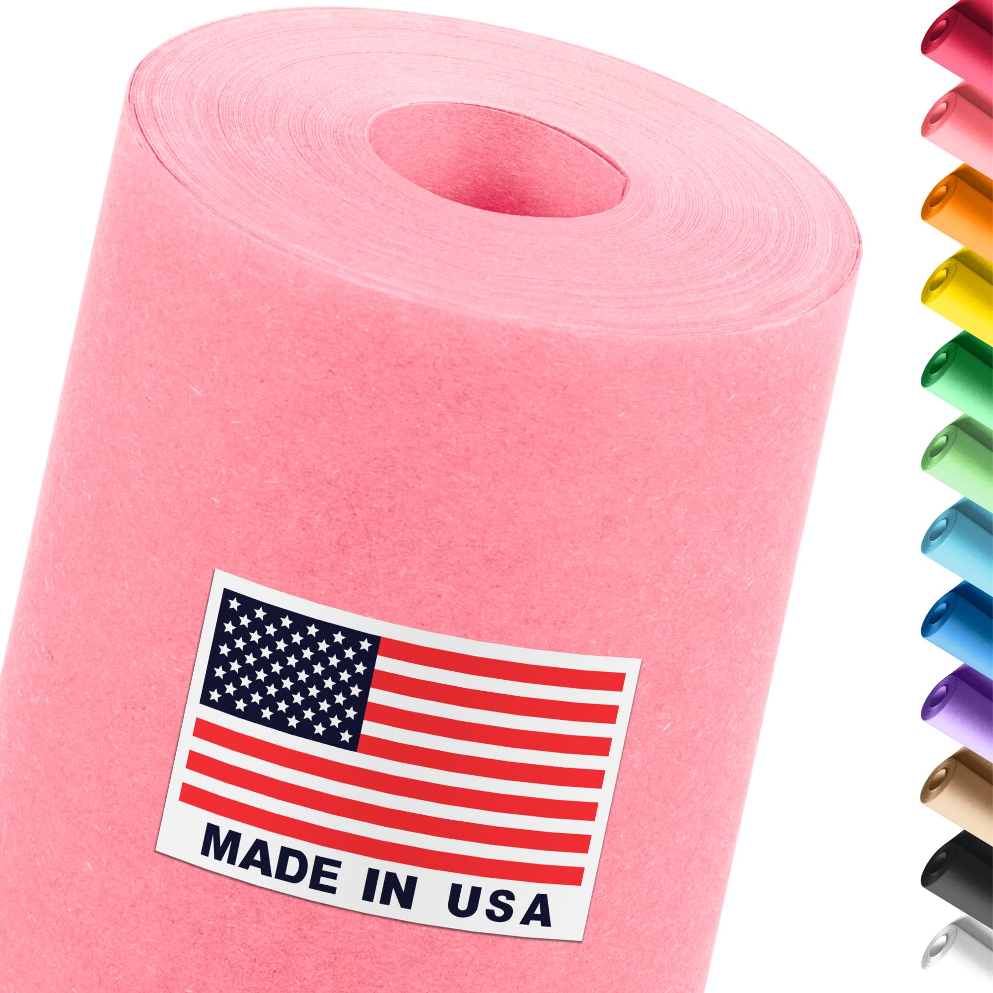 Paclord 18" x 1200" (100 ft) BSL1 Pink Construction Roll, (Pack of 1 ...