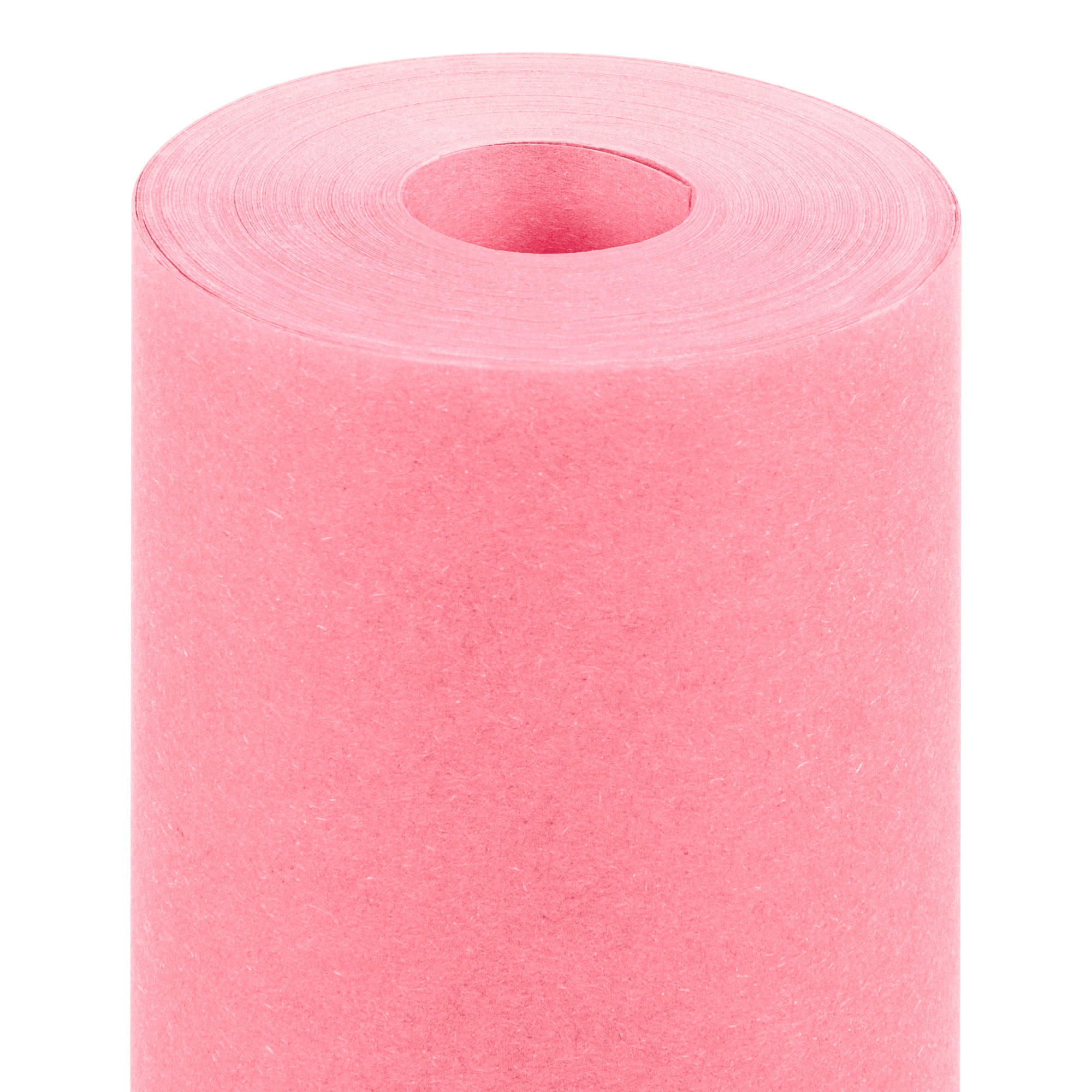 Paclord 18" x 1200" (100 ft) Pink Construction Paper Roll, 45 lbs ...