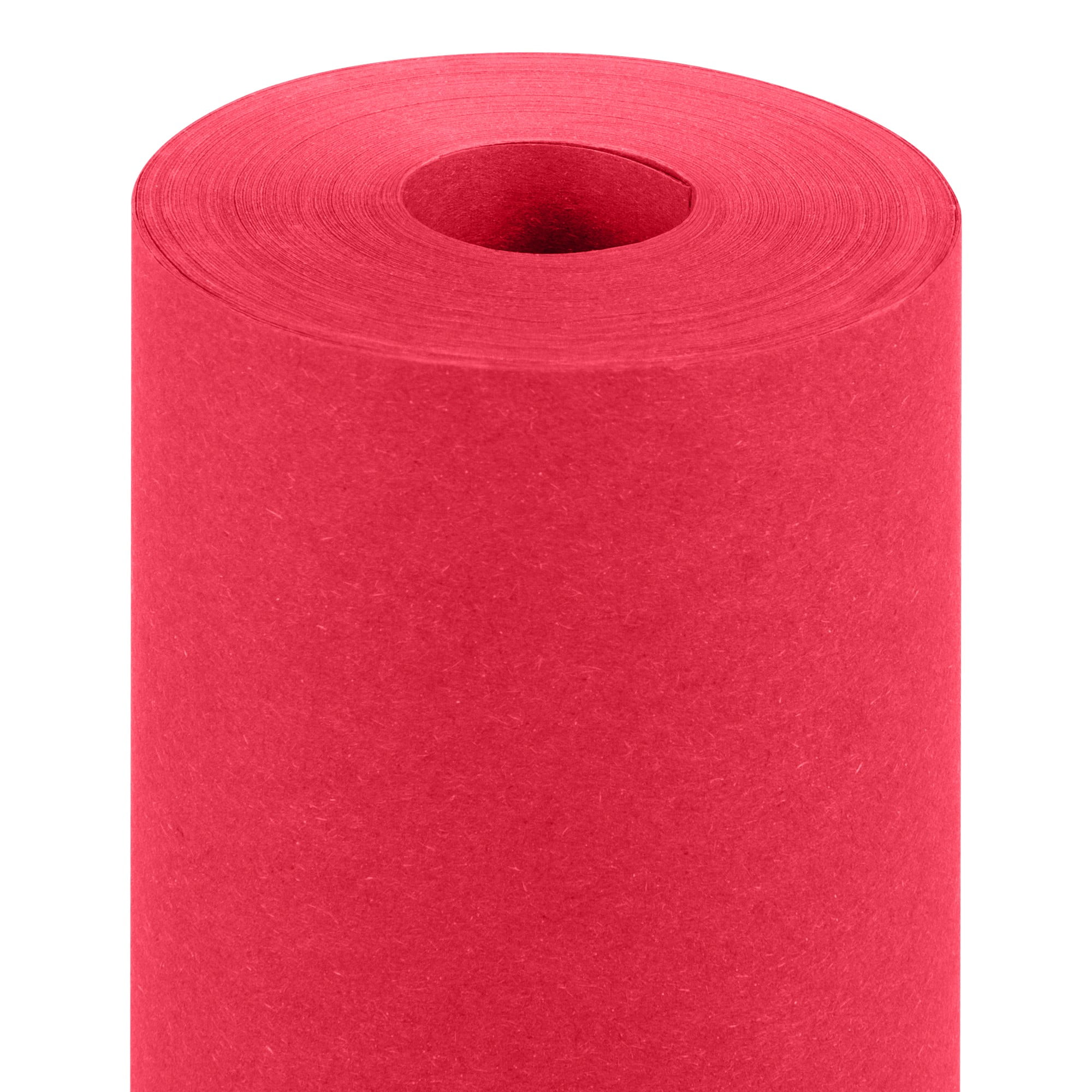 Paclord 18" x 1200" (100 ft) Red Construction Paper Roll, 45 lbs ...