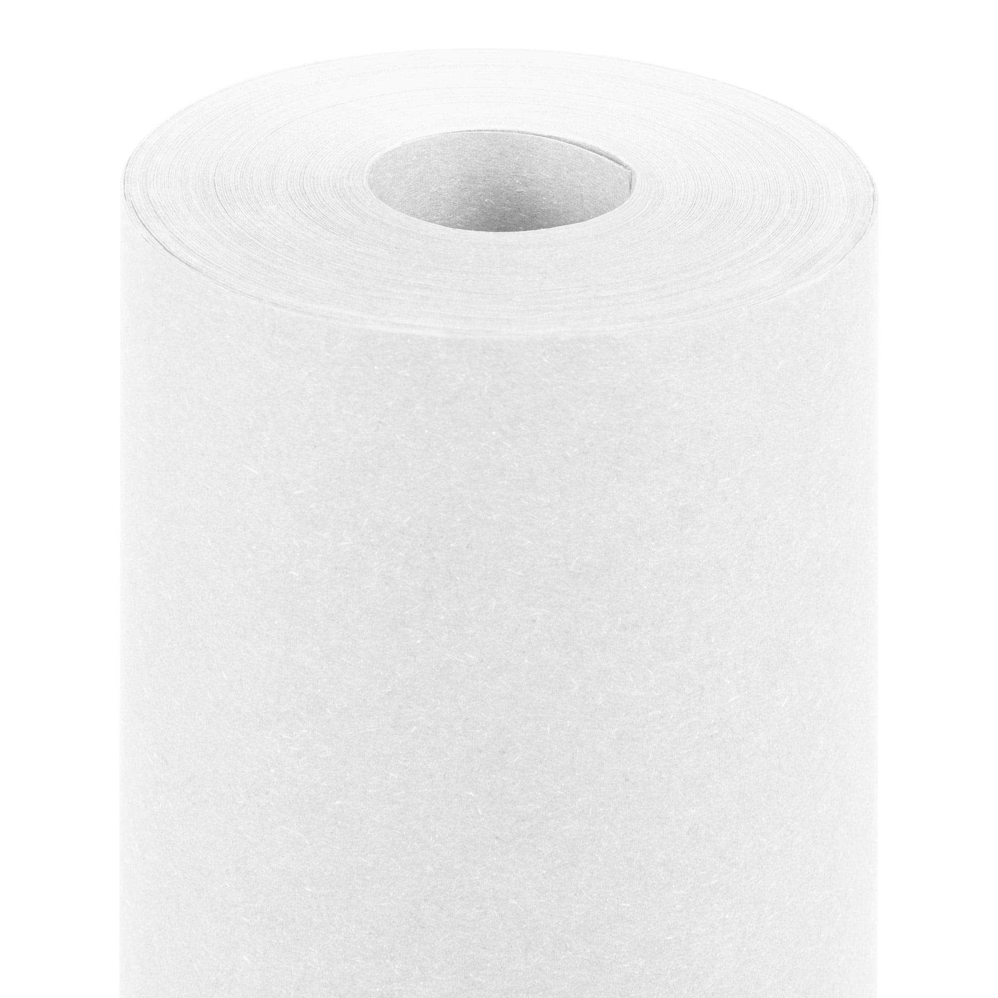 Paclord 18" x 1200" (100 ft) White Construction Paper Roll, 45 lbs ...