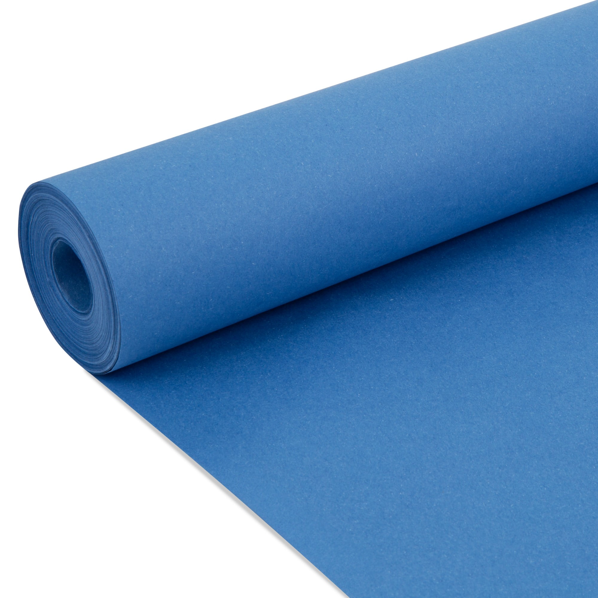 Paclord 24" x 1200" (100 ft) Dark Blue Construction Paper Roll, 45 lbs ...