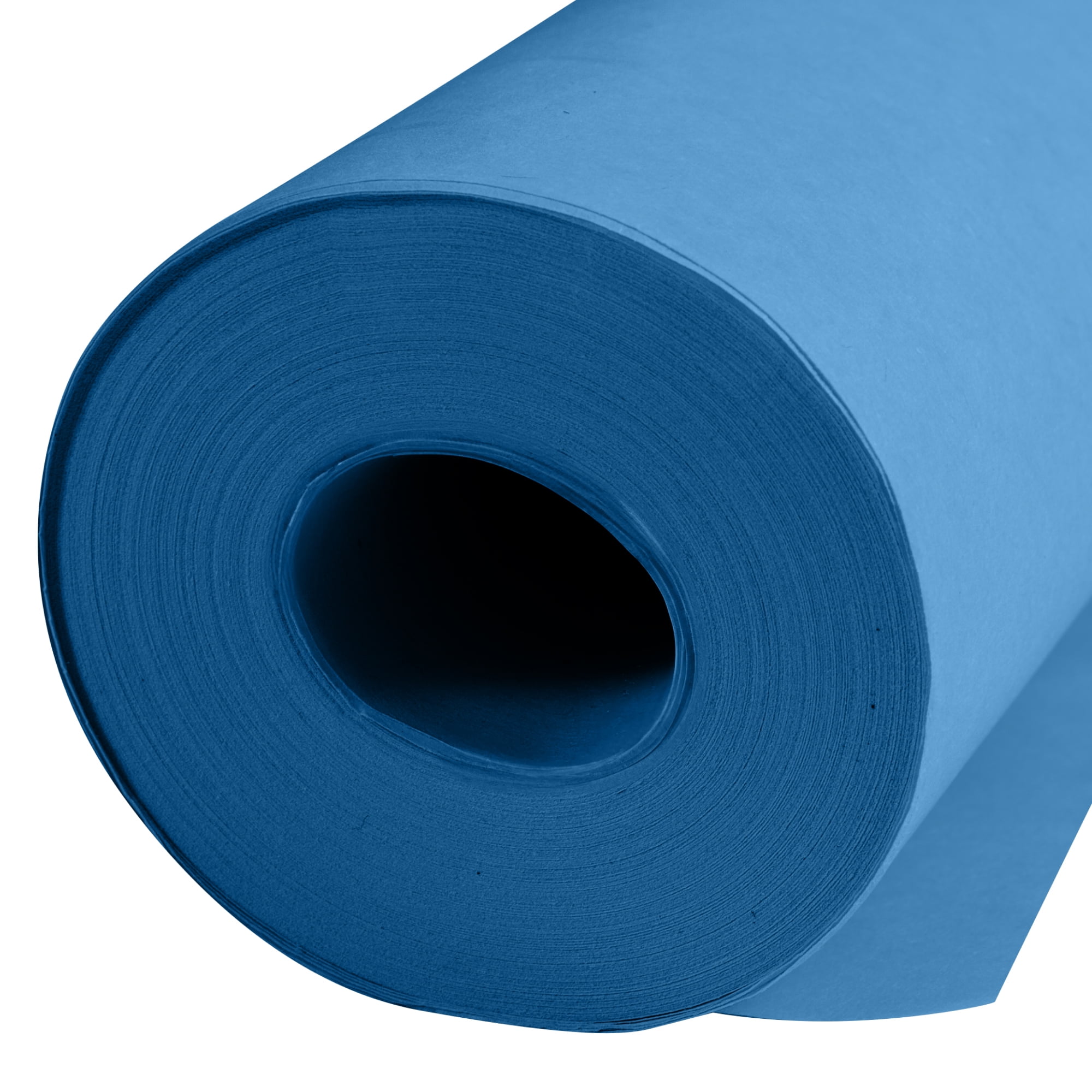 Paclord 36" x 1200" (100 ft) Dark Blue Construction Paper Roll, 45 lbs ...