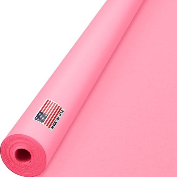 Paclord 48" x 1200" (100 ft) Pink Construction Paper Roll, (Pack of 1 ...