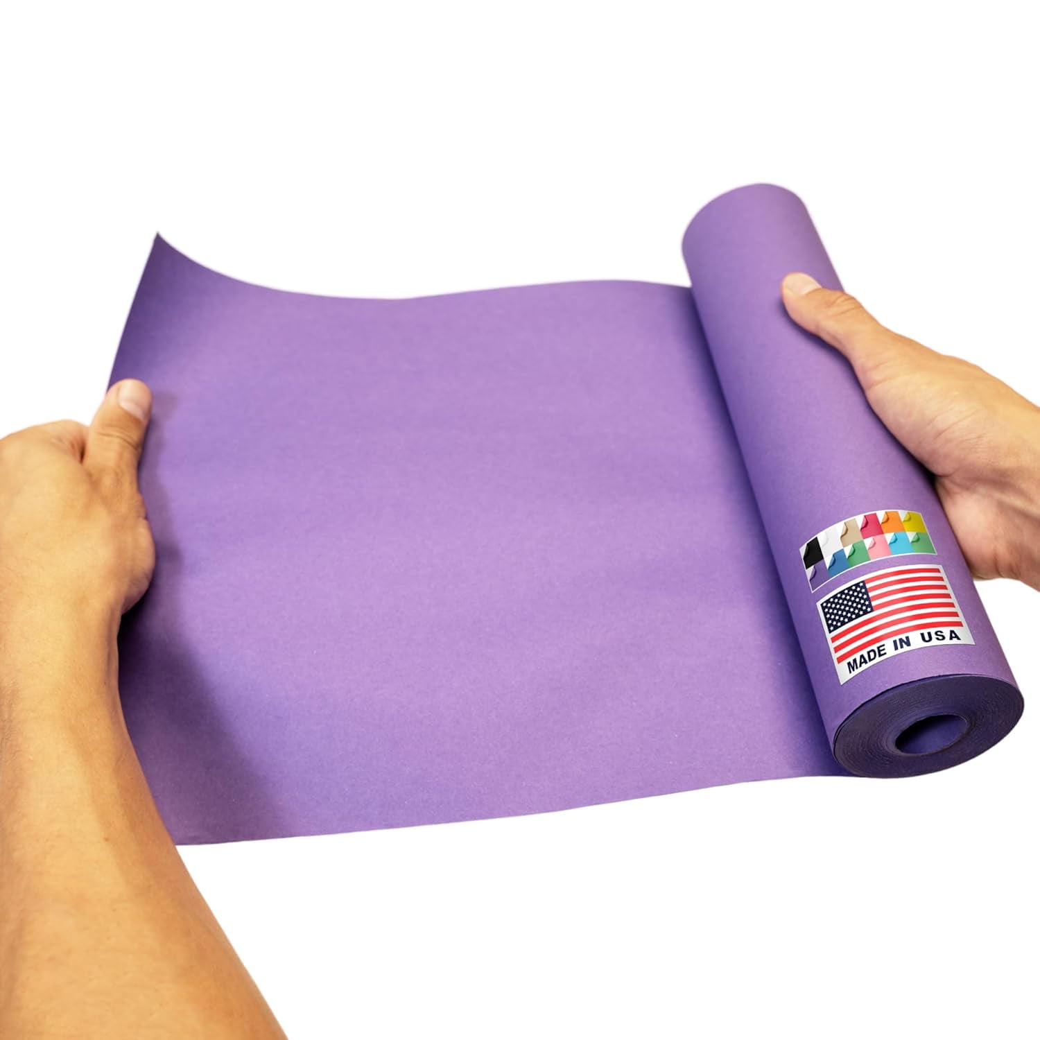 Paclord 9" x 1200" USA-Made Lilac Kraft Paper Roll, 45 Lbs/66 GSM ...