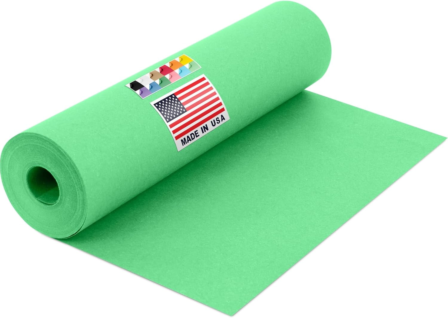 Paclord USA Made 12" x 1200" Christmas Green Kraft Paper Roll, 45 lbs ...