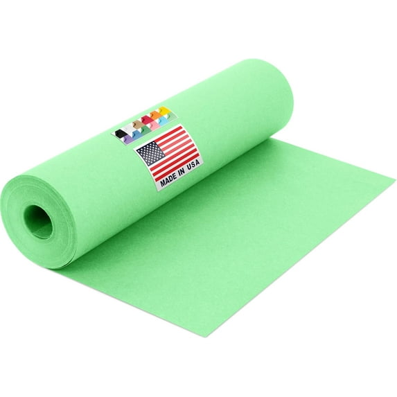 Paclord USA Made 12" x 1200" Light Green Kraft Paper Roll, 45 lbs ...