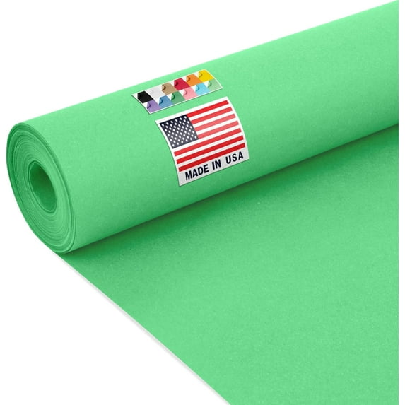 Paclord USA Made 24" x 1200" Christmas Green Kraft Paper Roll, 45 lbs ...
