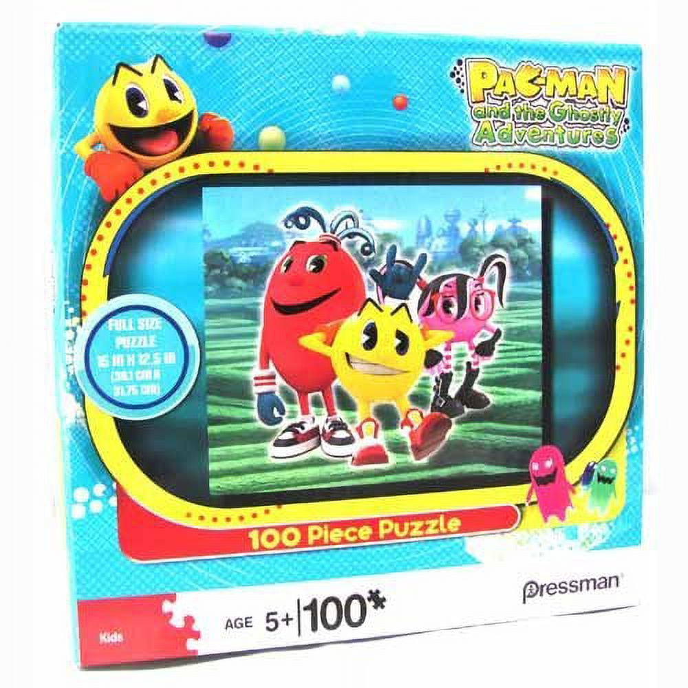 Pacman And The Ghostly Adventures Pacman And The Gang 100 Piece Puzzle ...
