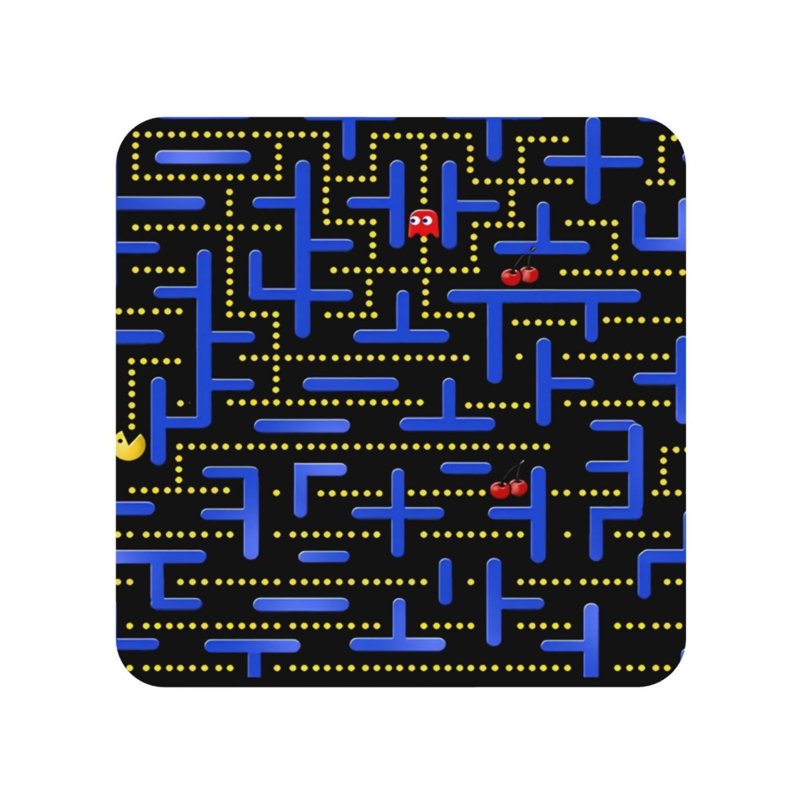 Pacman Retro Face Mask Fridge Magnets, Acrylic Magnetic Refrigerator ...